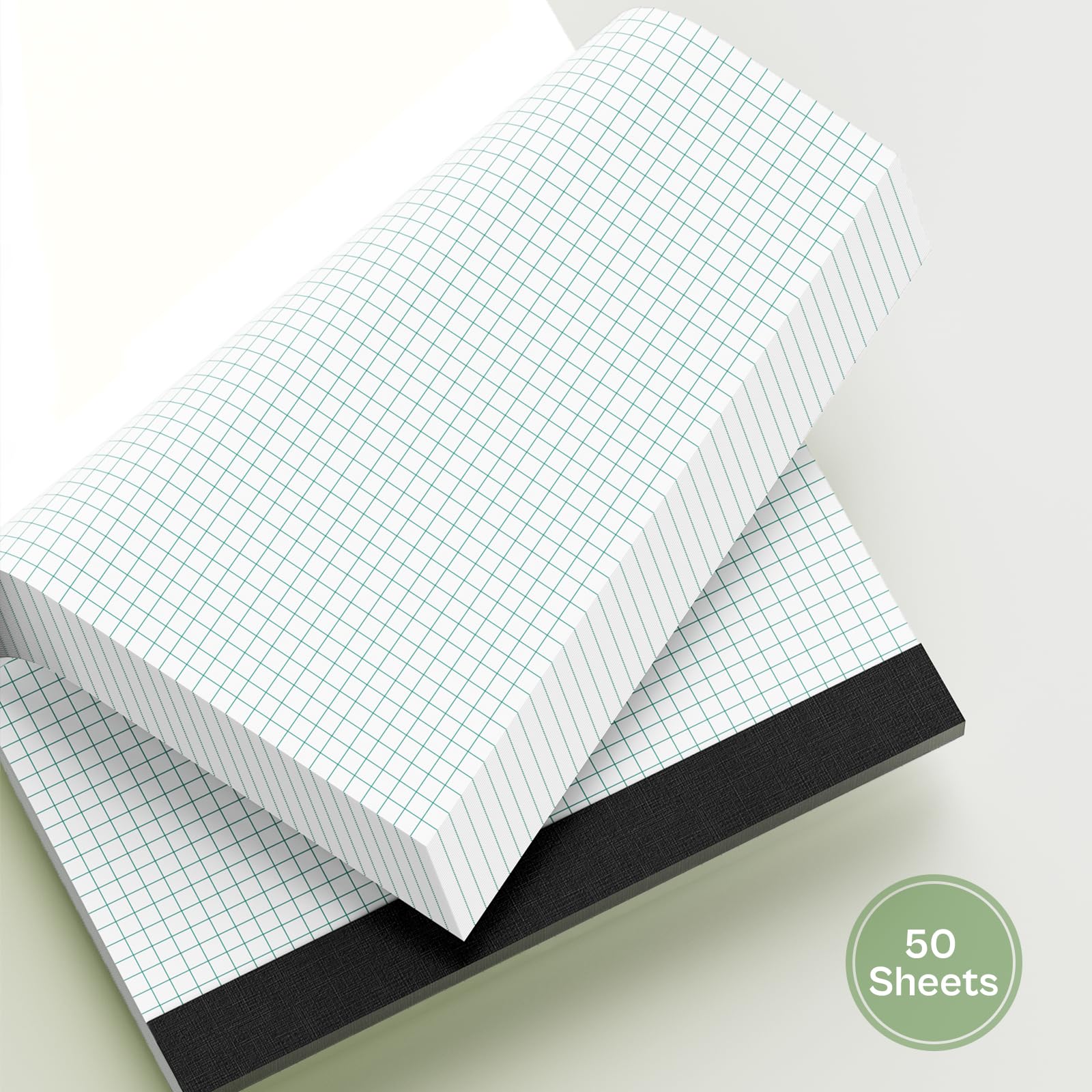 Snapklik.com : Graph Paper Pads 2 Pack Grid Paper Pad 5x5 Blue Squares ...