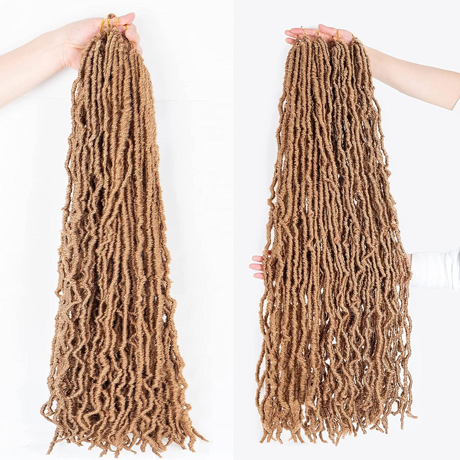 24 Inch Soft Locs Crochet Hair Pre Looped 6 Packs Faux Locs Crochet ...