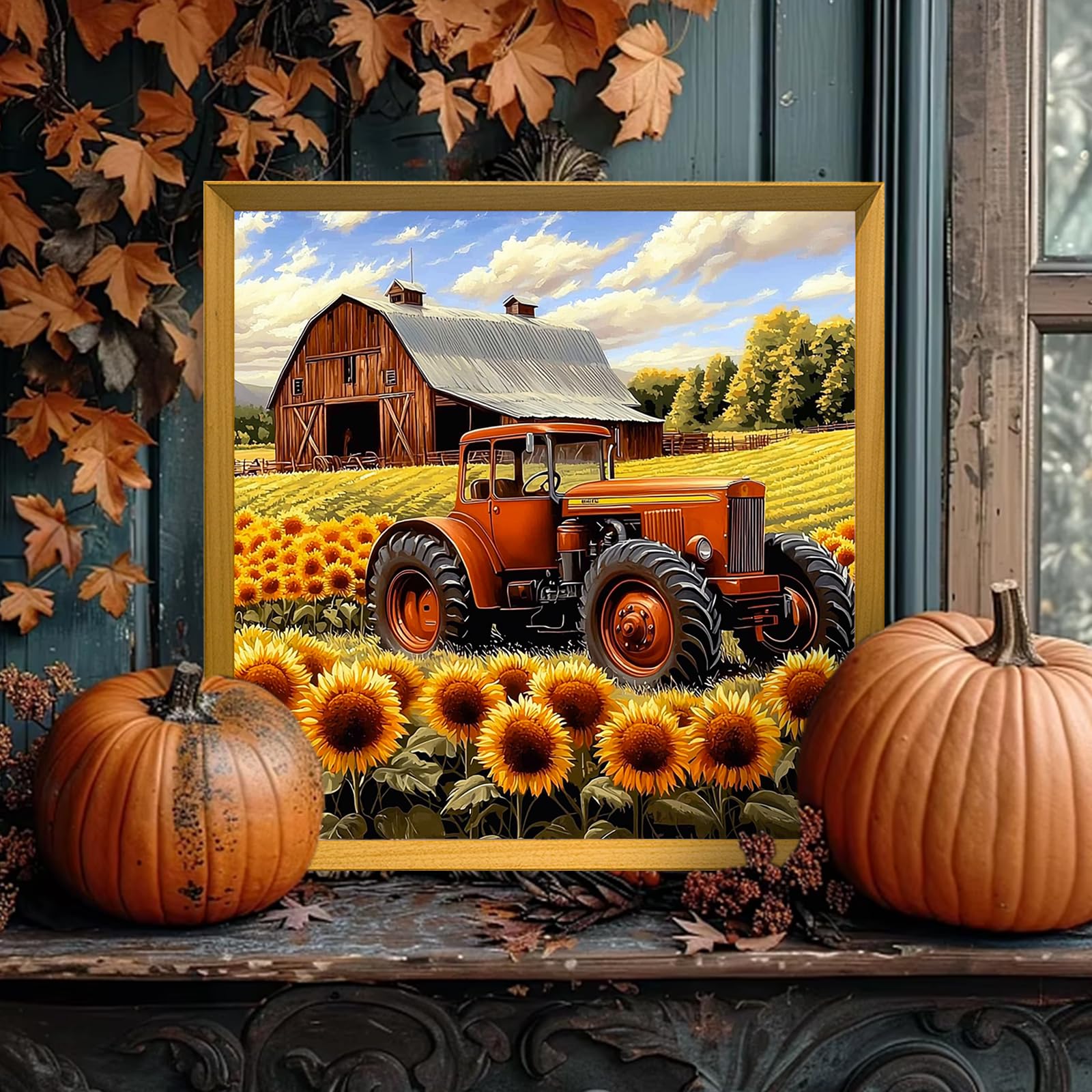 Snapklik.com : 5D Fall Diamond Art Kits For Adults Beginners, Autumn ...