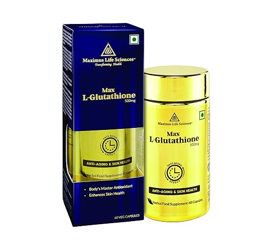 Buy Maximus Life Sciences Max Glutathione Capsule Herbal Food ...