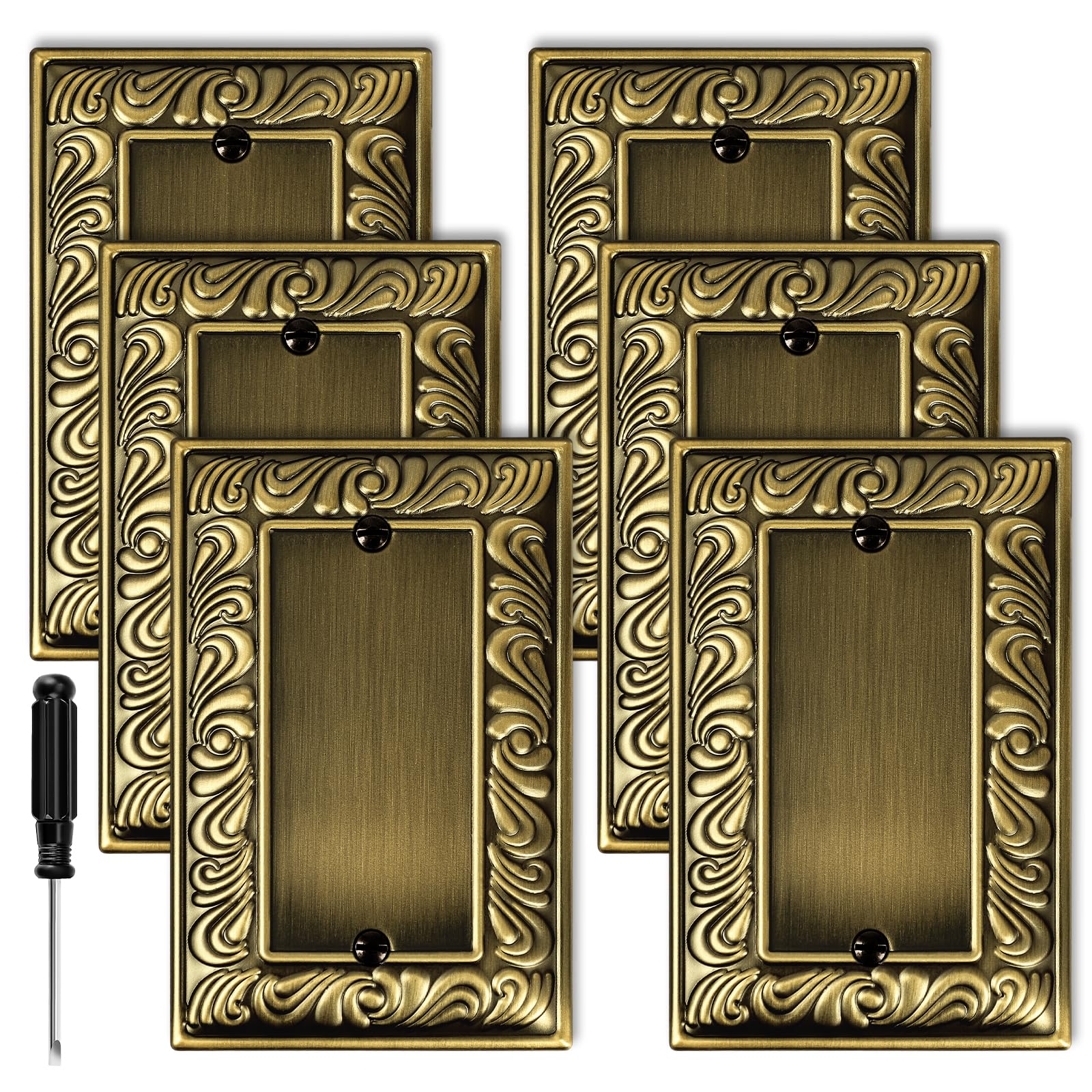 Brass Switch Plate Covers