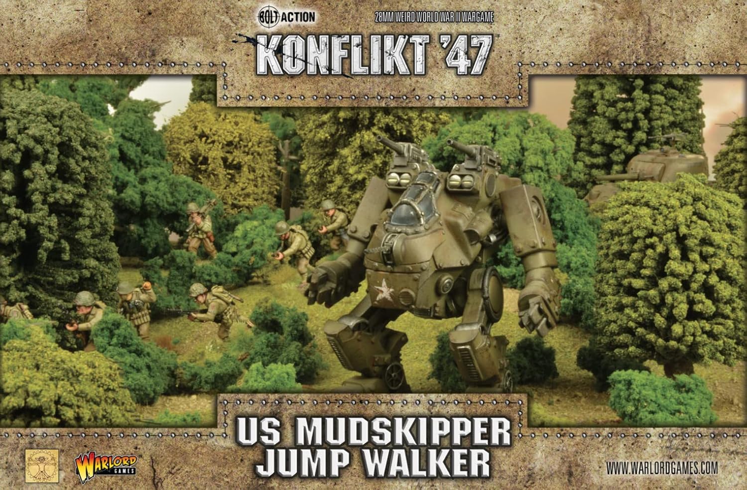 Amazon.com: Konflikt '47: US Mudskipper Jump Walker : Toys & Games
