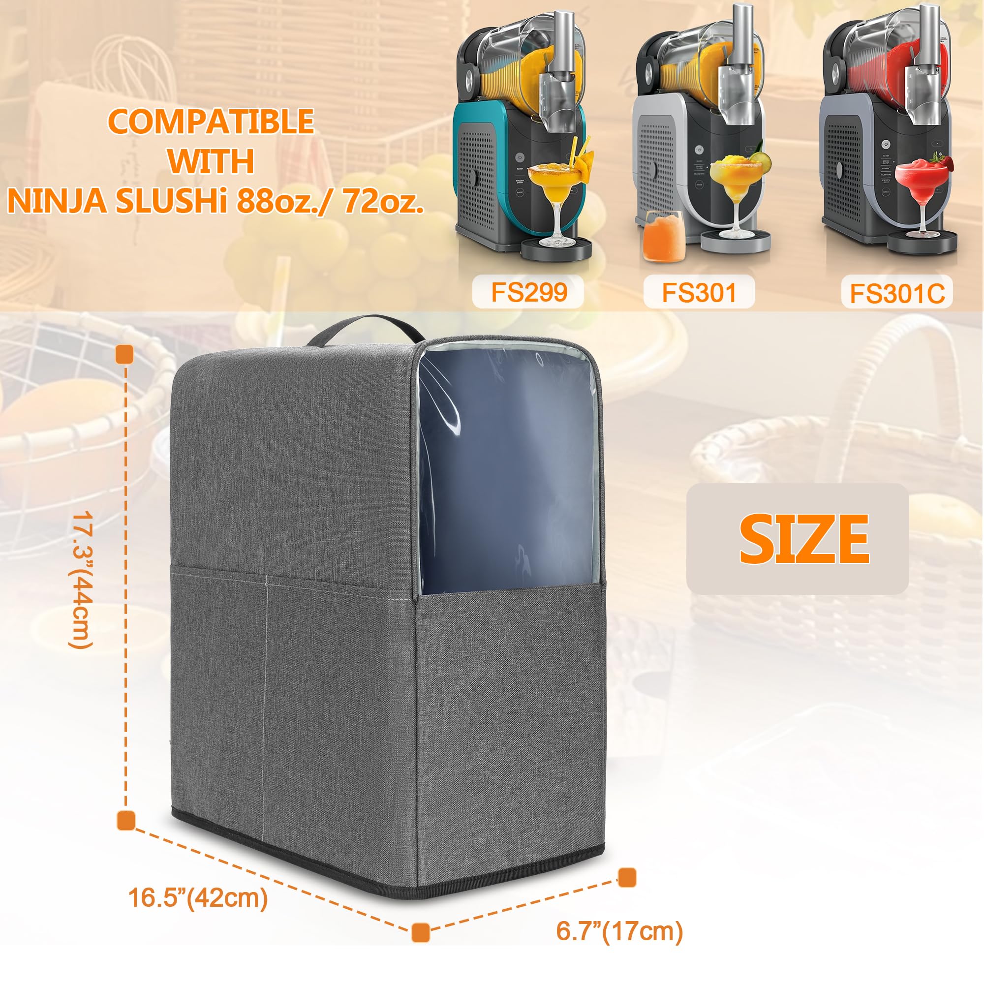 Ninja Slushie Max Slushie Machine Cover For Ninja SLUSHi Professional ...