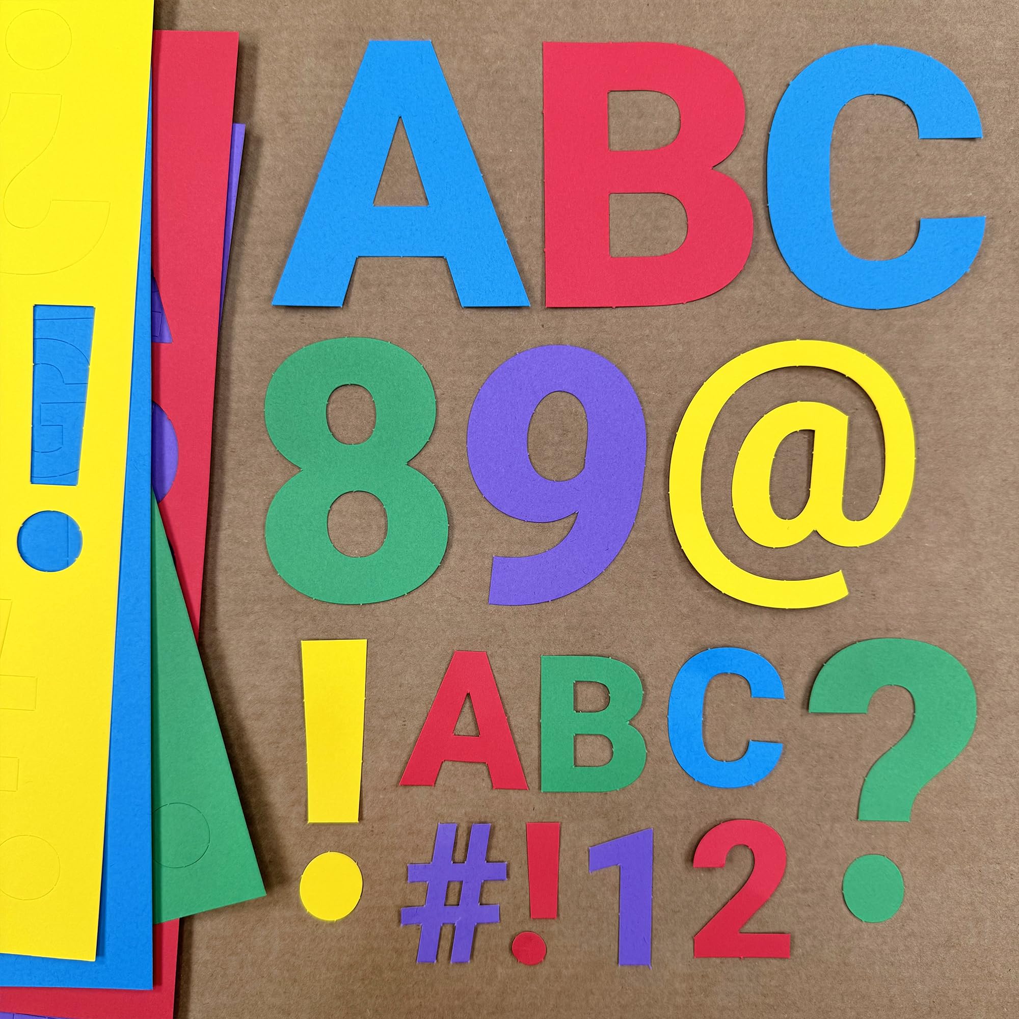 Snapklik.com : Combo Pack Large & Small Bulletin Board Letters ...