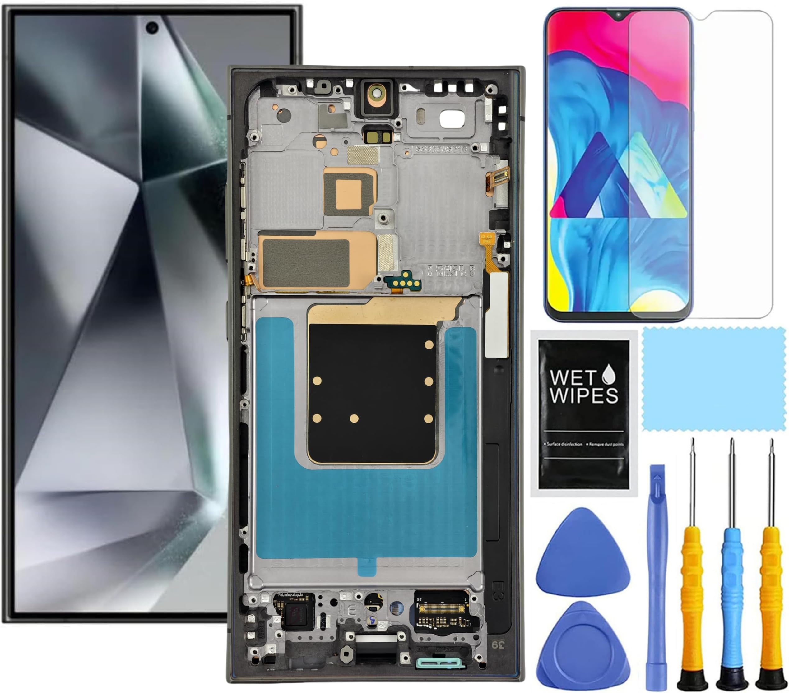 Amazon.com: ZTOOYO 【Only for US Version】AMOLED for Samsung Galaxy S24 Ultra 5G Screen ...