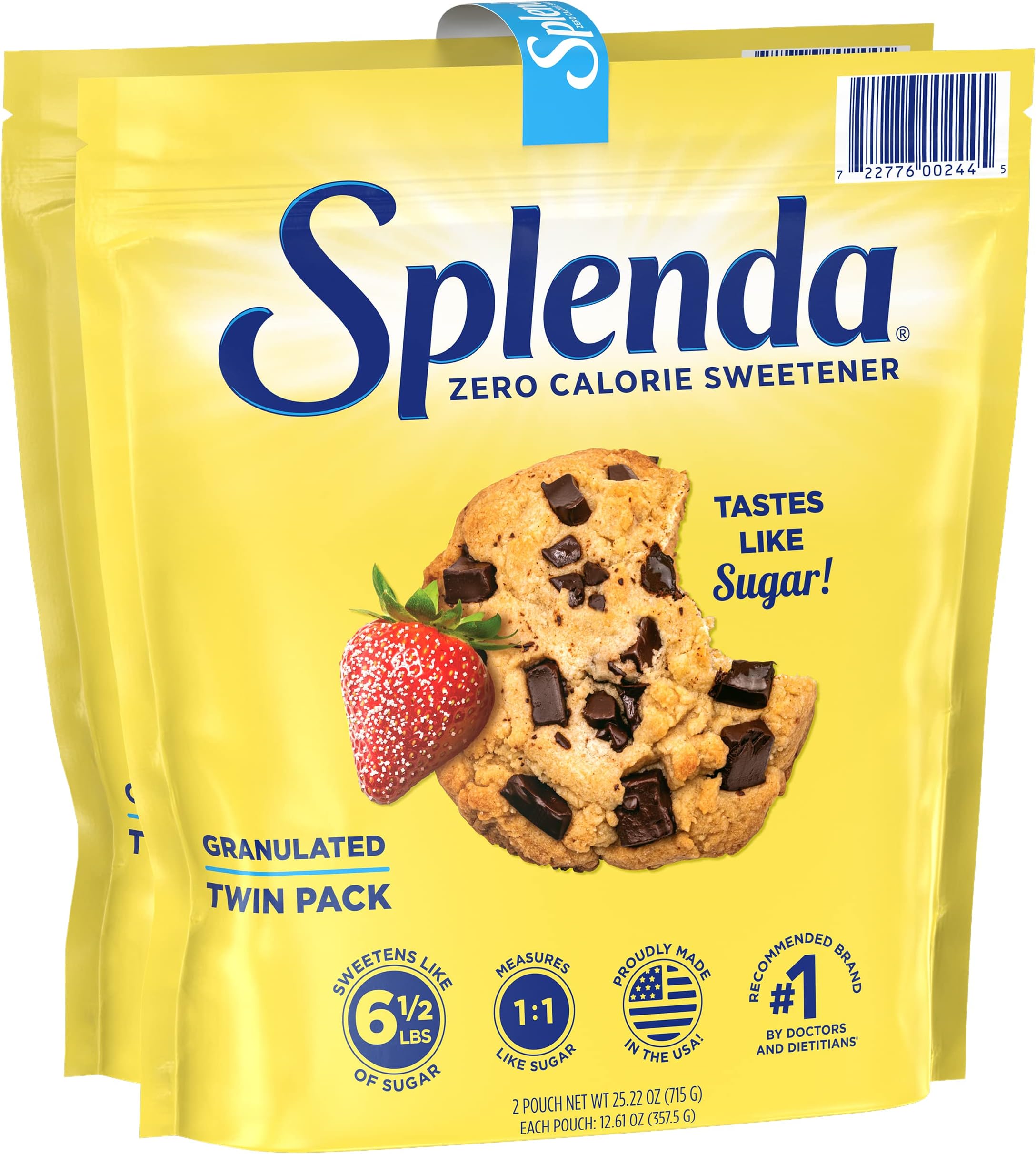 Amazon.com: SPLENDA Zero Calorie Sweetener, Granulated Sugar Substitute ...