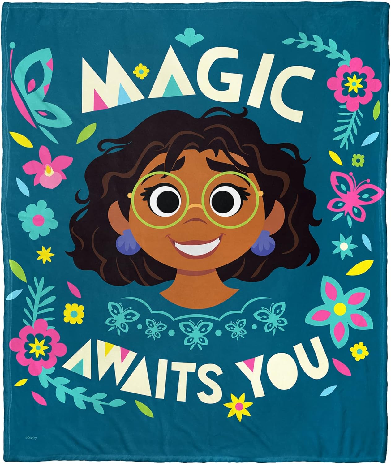 Amazon.com: Northwest Encanto Silk Touch Throw Blanket, 50" x 60", Mirabel : Home & Kitchen