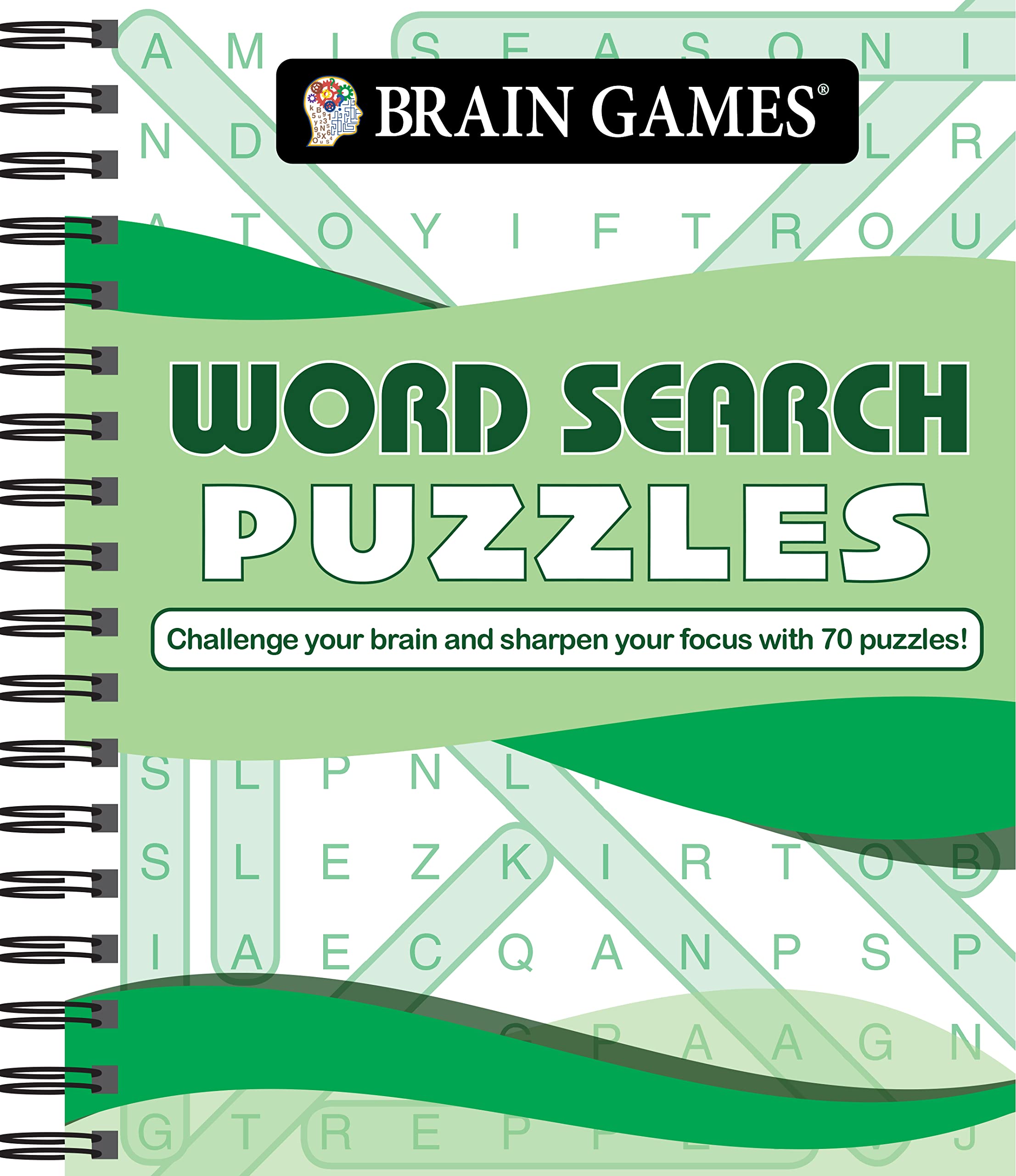 Brain Games - Word Search (Waves): Publications International Ltd ...