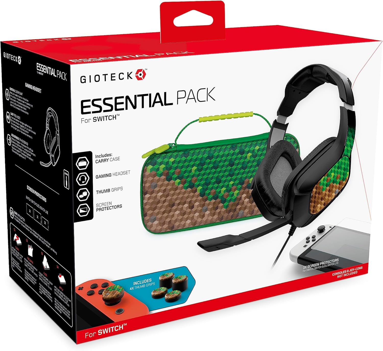 Essential Pack Cube Switch INT : Amazon.fr: Jeux vidéo
