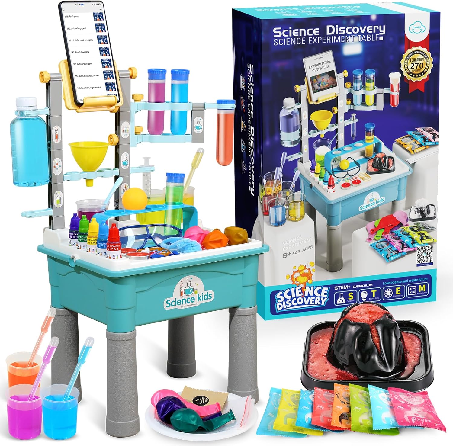 Amazon.com: BATURU 270+ Lab Experiments Science Kit for Kids with ...