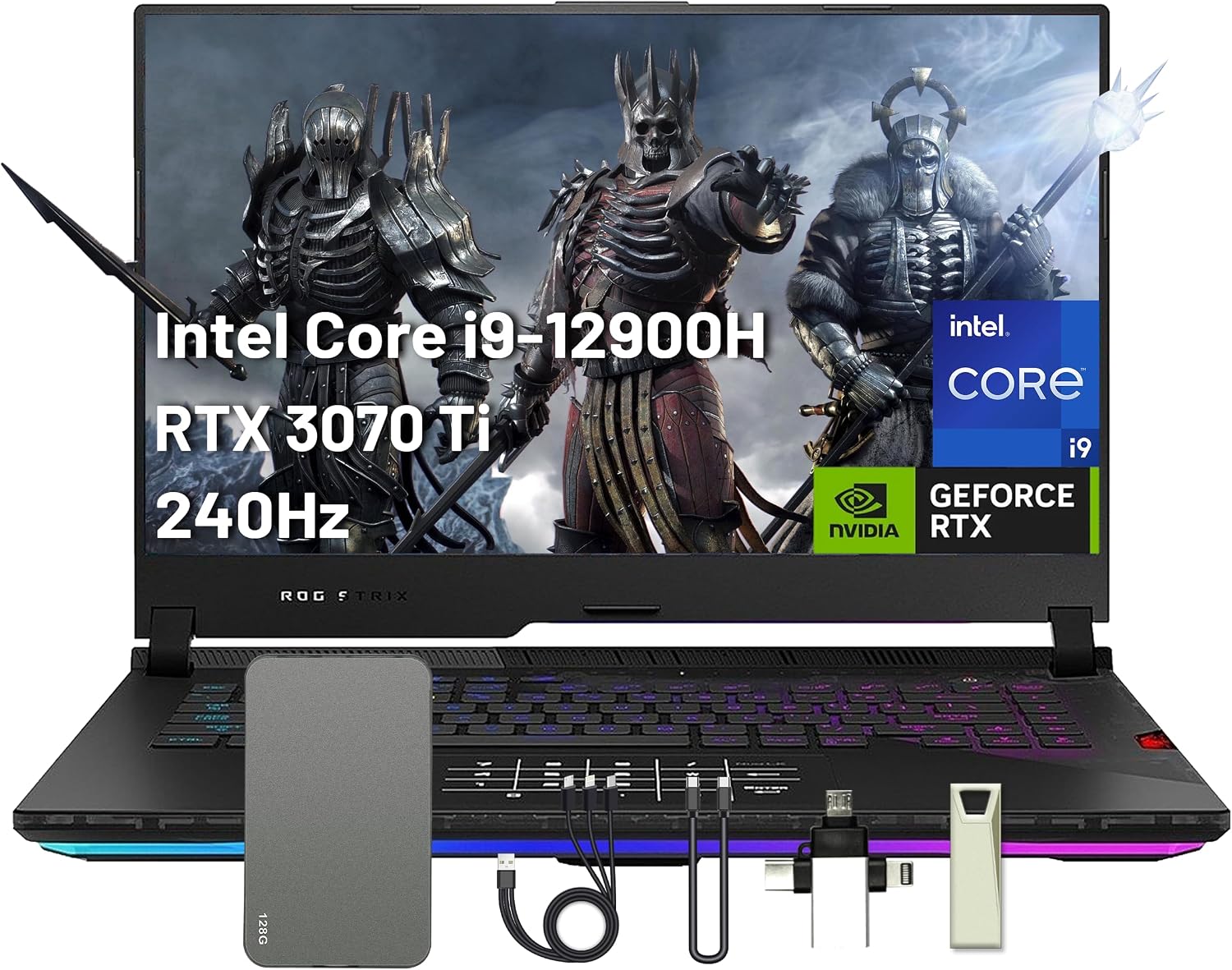 Amazon.com: ASUS ROG Strix Scar 15.6" QHD 240Hz Gaming Laptop, 64GB ...
