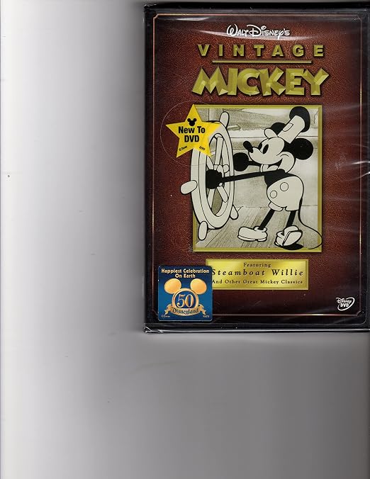 Amazon.com: Vintage Mickey [DVD] : Disney, Walt, Disney, Walt, Iwerks ...