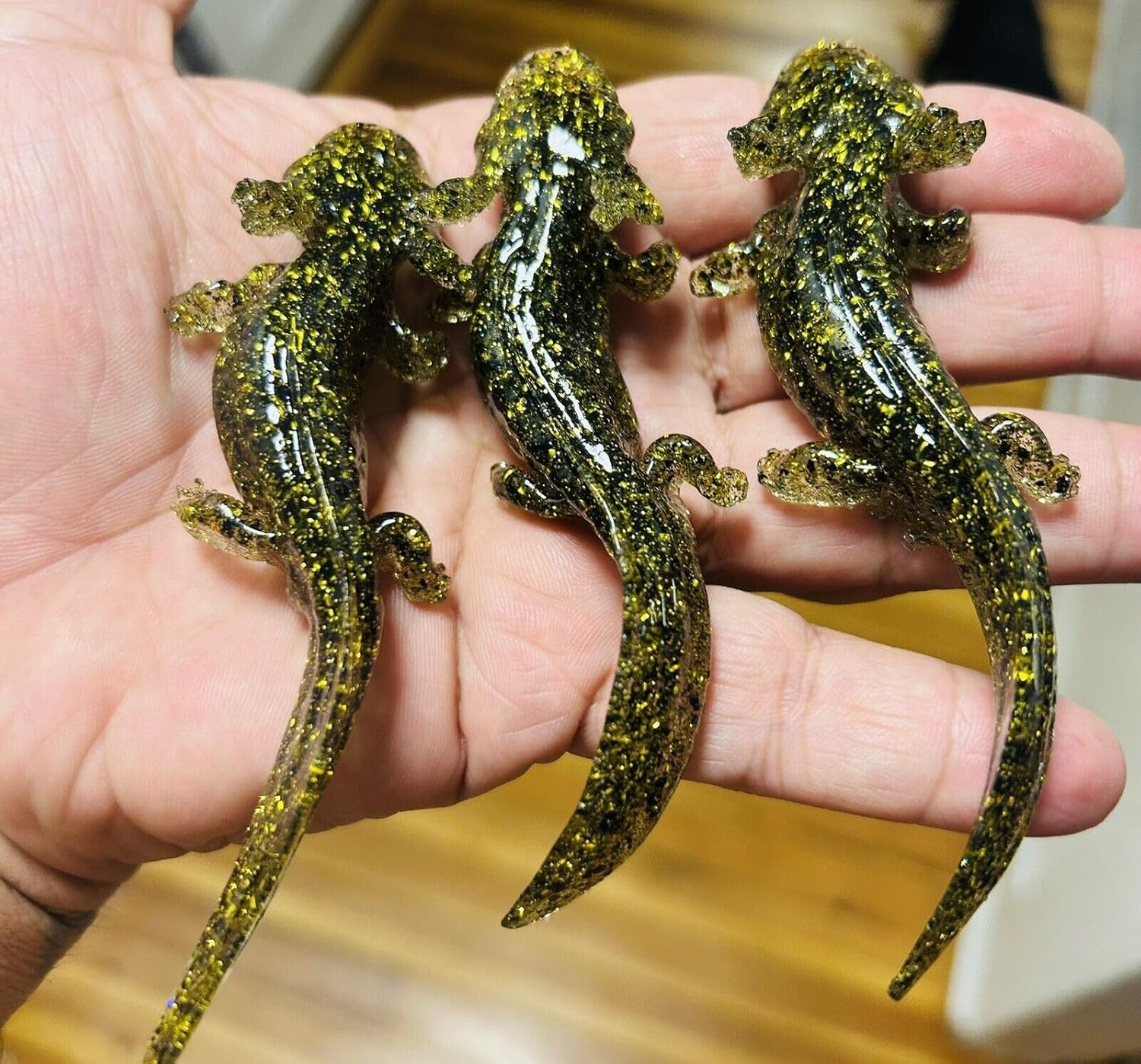 Amazon.com : 4.5вЂќ Salamander Fishing Lure Soft Plastic Bait for Big ...