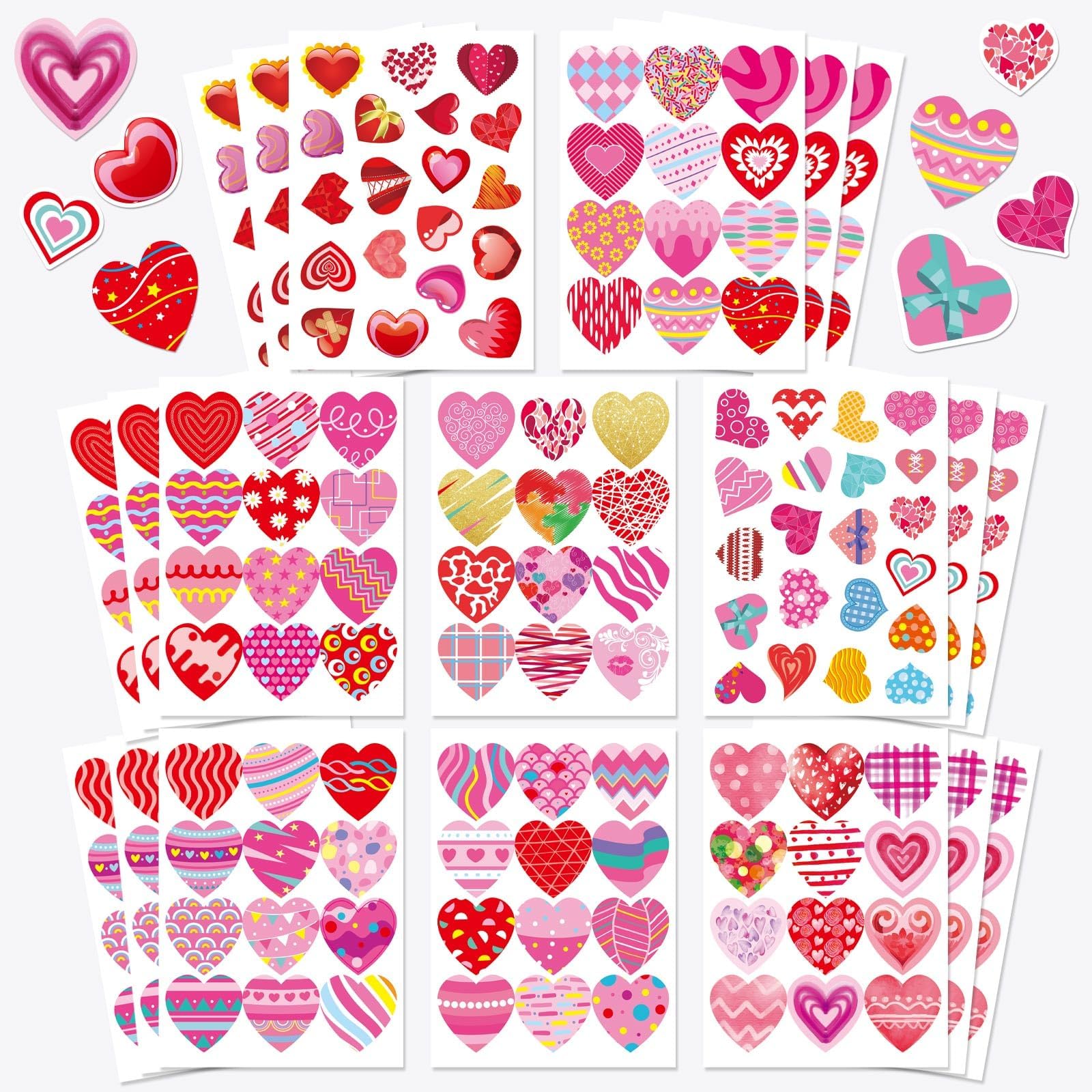 Amazon.com: GTN Tech Valentine Stickers for Kids - Make A Owl/Pig ...