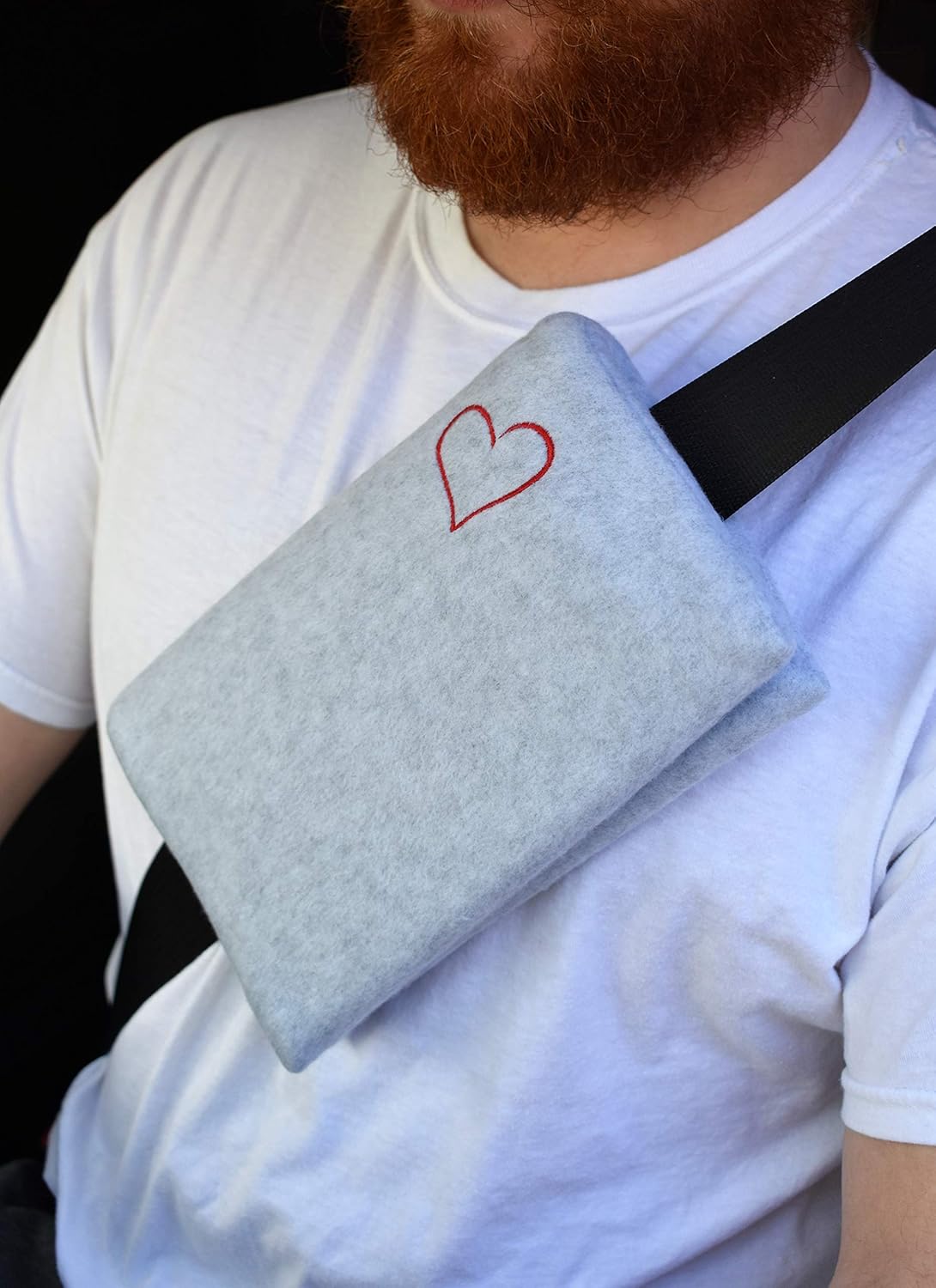 Amazon.com: The Chest Buddy-Open Heart Surgery Seatbelt Cushion-Gray : Baby