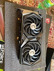 Amazon.com: MSI Gaming GeForce RTX 3060 12GB 15 Gbps GDRR6 Boost Clock ...