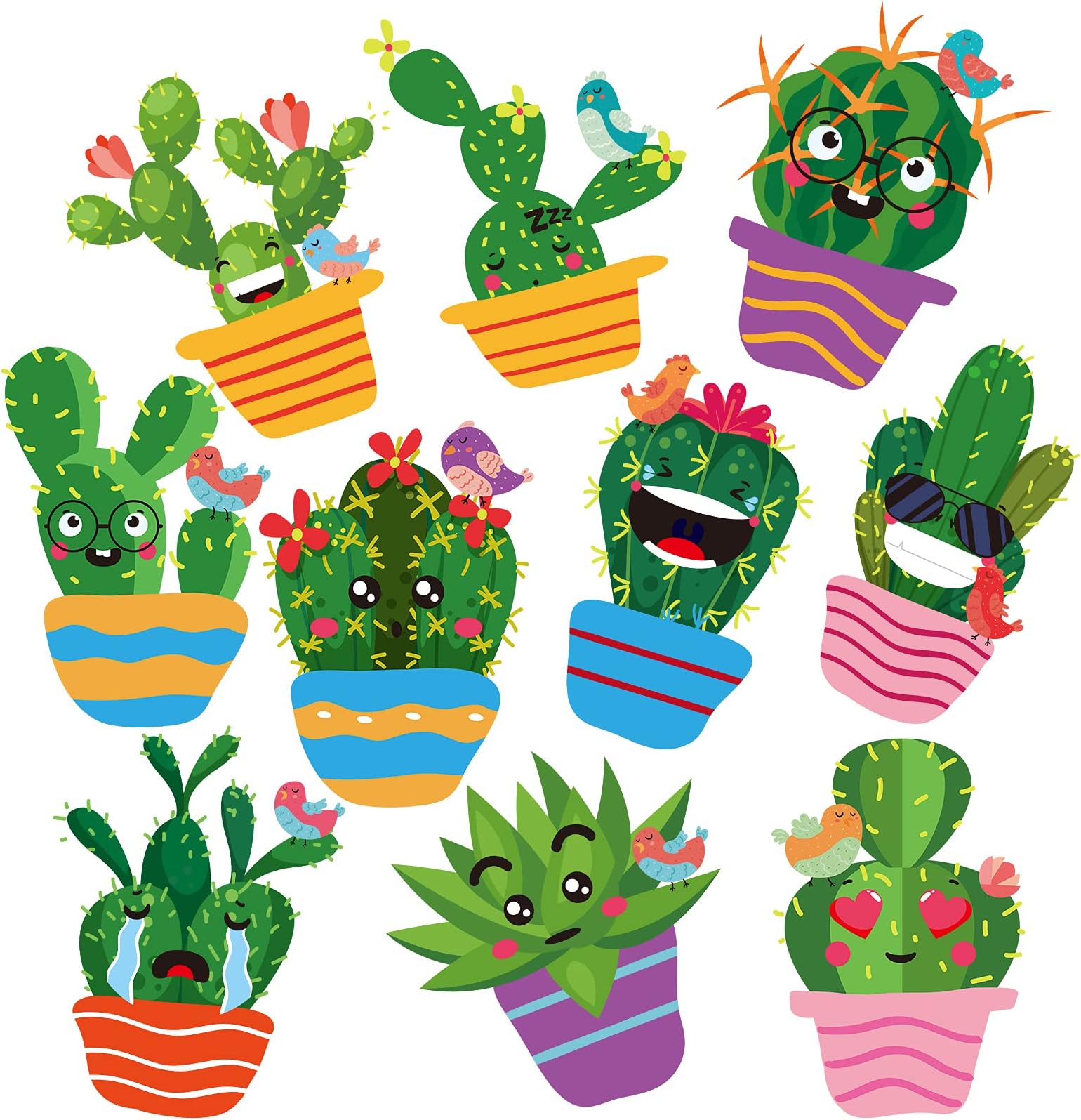 Amazon.com: 56pcs Cactus Welcome Bulletin Board Set for Classroom ...
