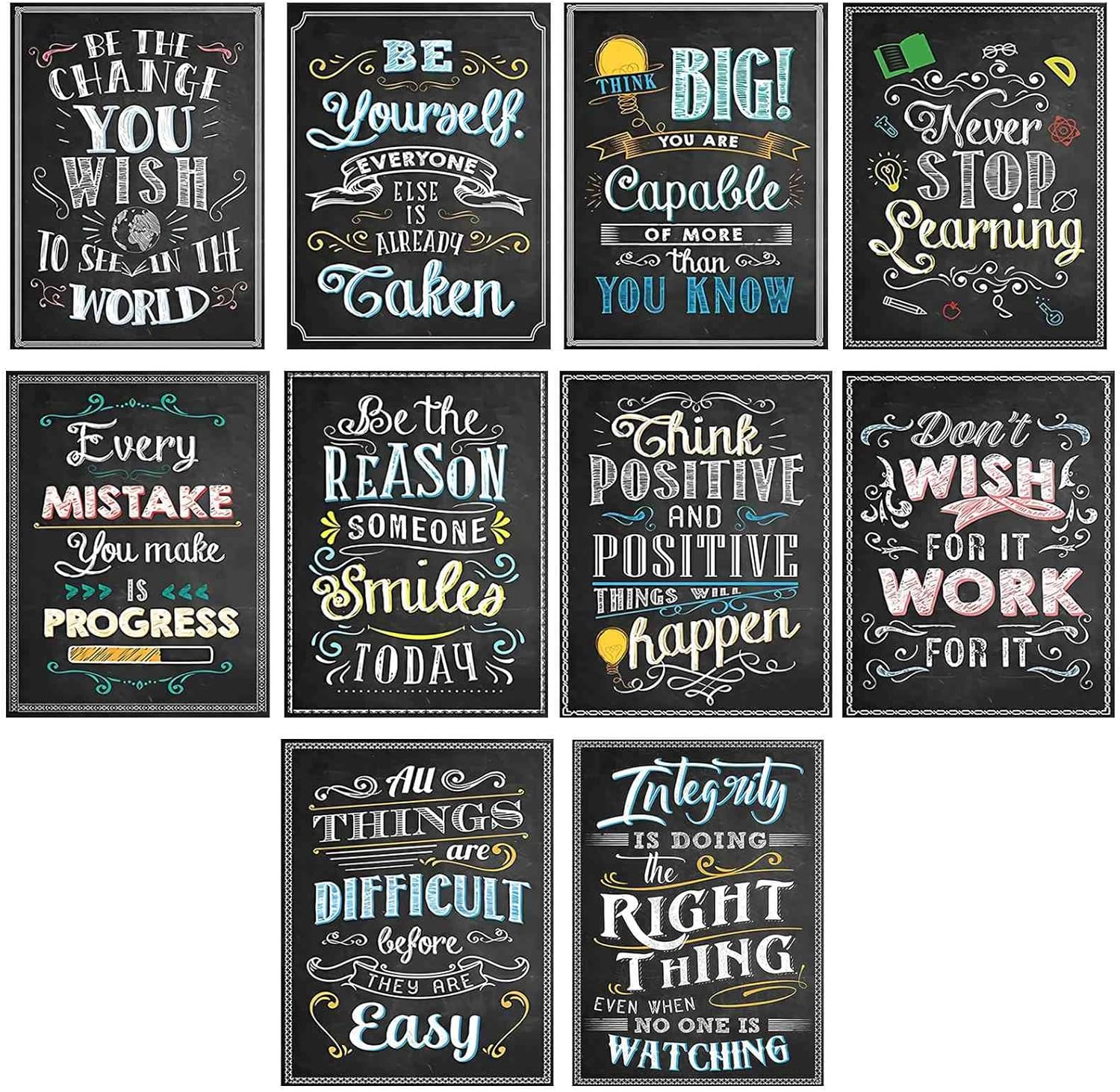 Inspirational Classroom Posters Motivational Classroom Poster for ...