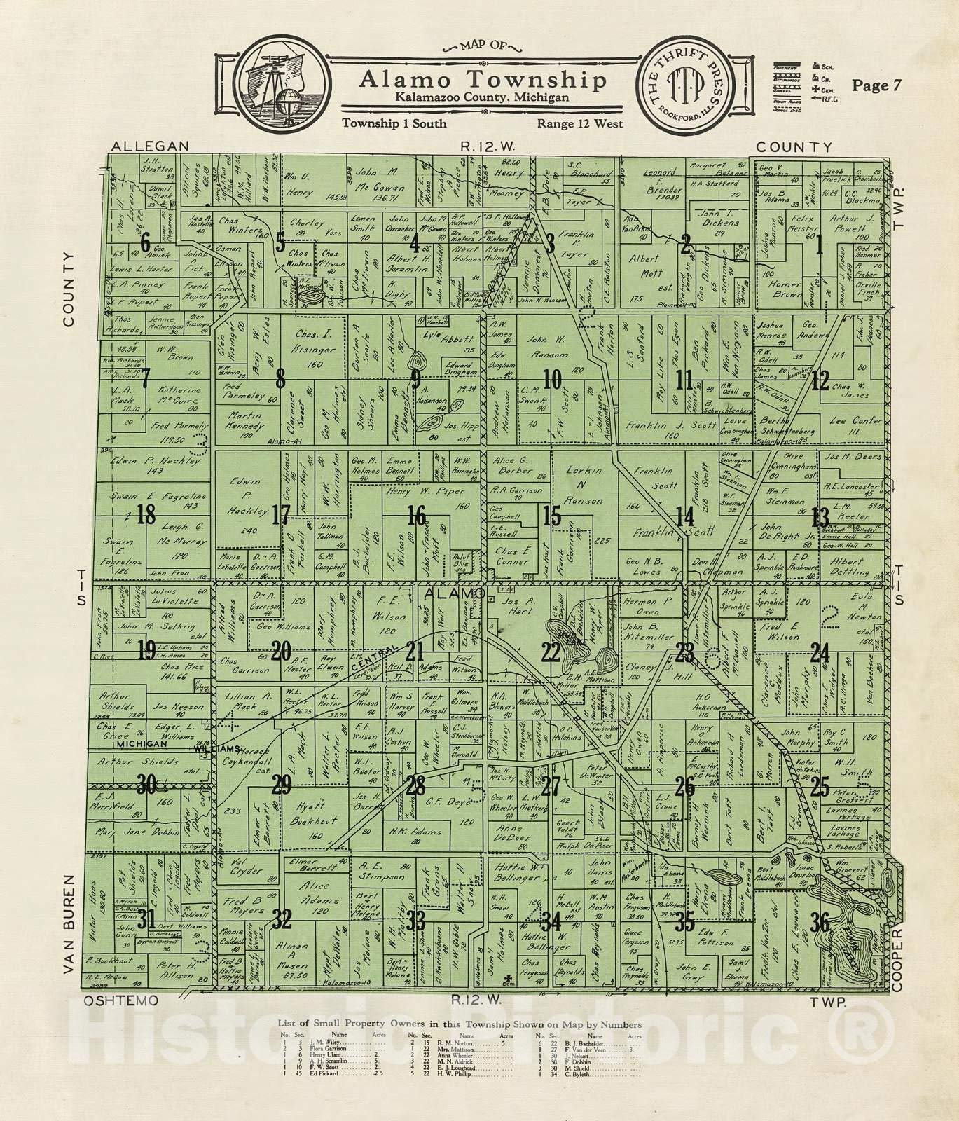 Kalamazoo County Mi Map