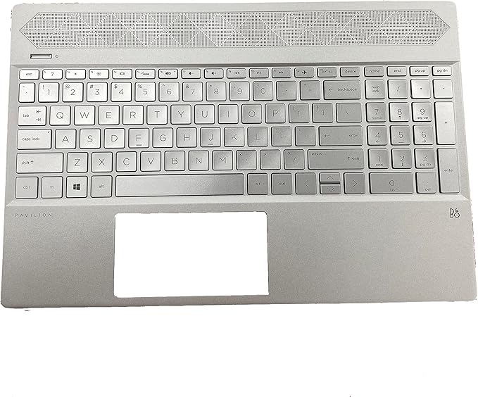 Amazon.com: LTPRPTS Replacement Laptop Upper Case Palmrest Backlit ...