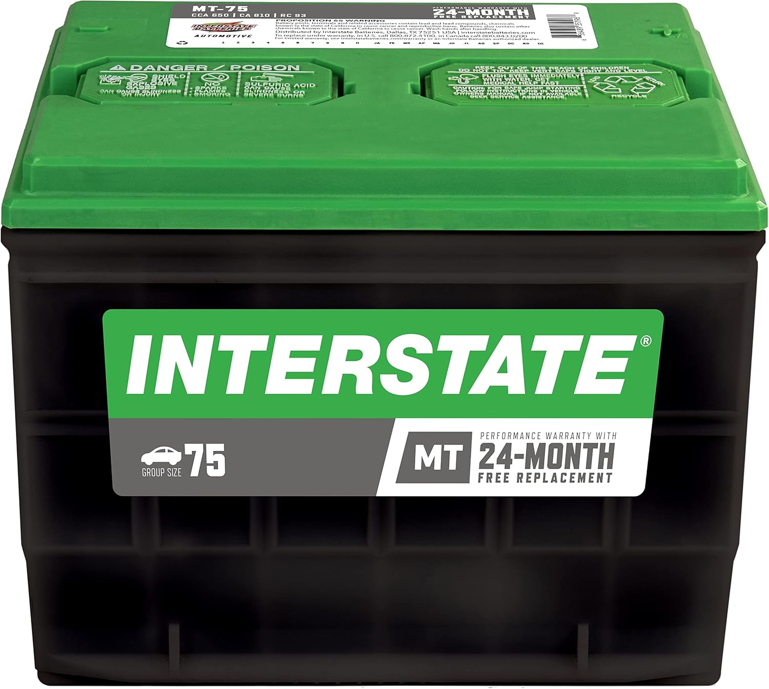 Amazon.com: Interstate Batteries Group 75 Car Battery Replacement (MT ...
