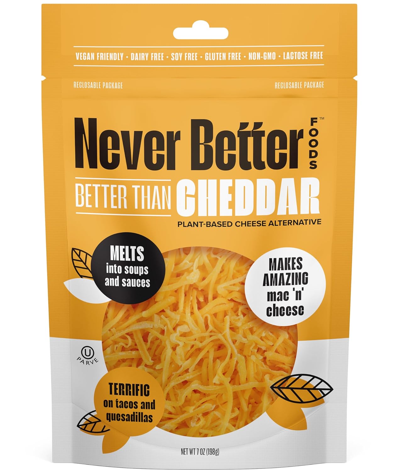 Amazon.com: Vegan Cheese, Dairy Free Cheese, Plant Based Cheese with No ...