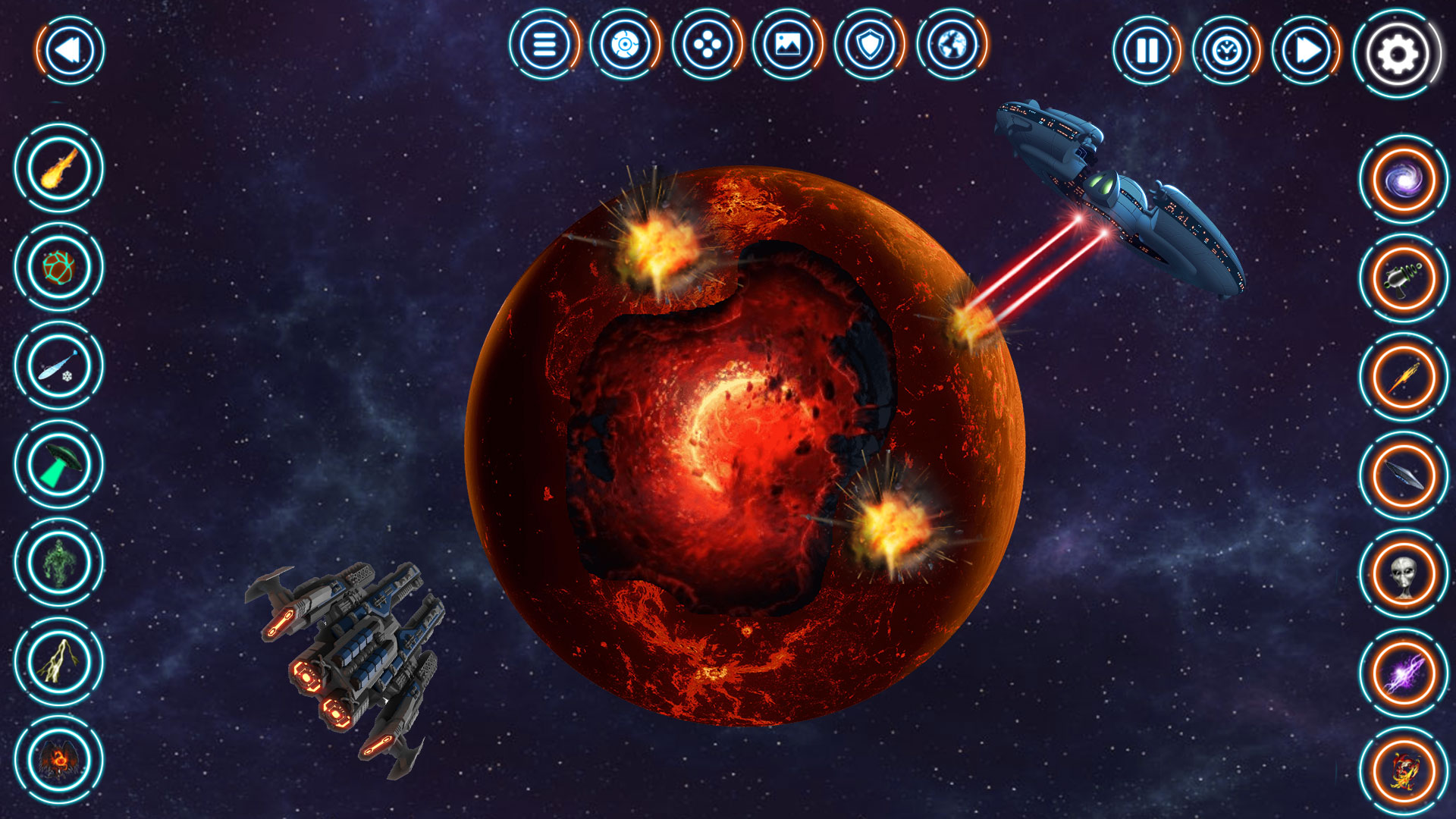 Solar Planet Smash Destroying Games - App on the Amazon Appstore