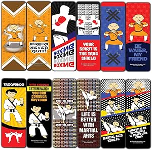 Amazon.com : Martial Arts Kung Fu Cards (12-Pack) - Six Assorted ...
