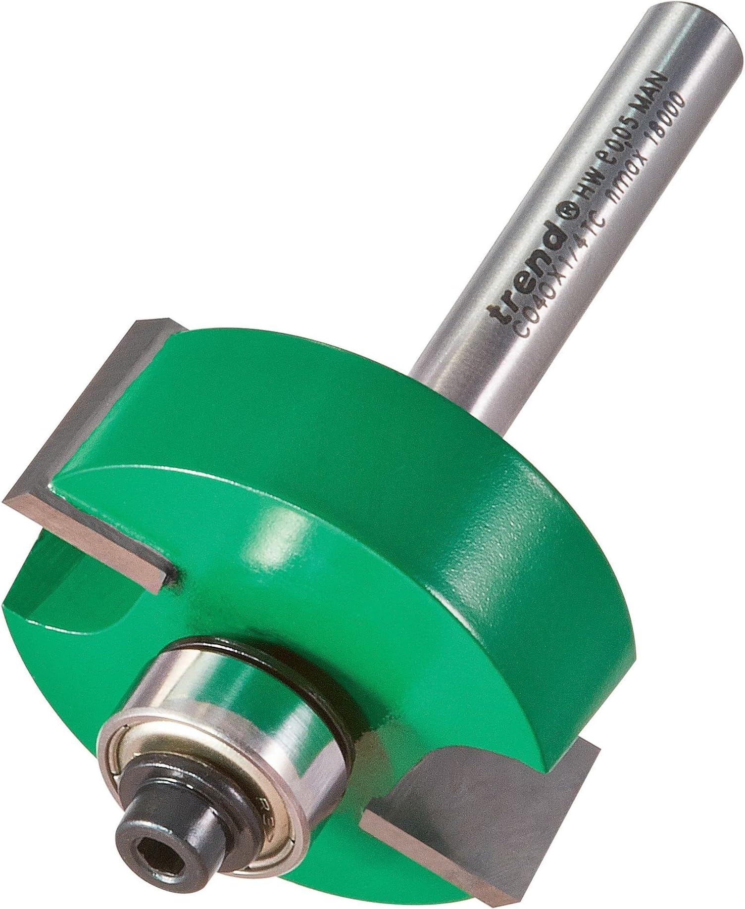Trend Professional Bearing Guided Rebater Router Cutter Bit, 1/2 Inch ...