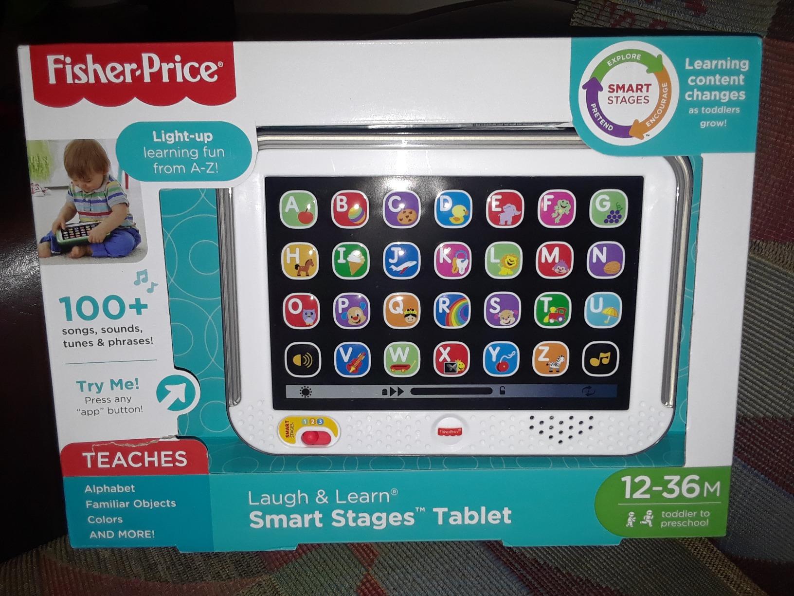 Amazon.com: Fisher Price Smart Stages Tablet- Grey : Toys & Games