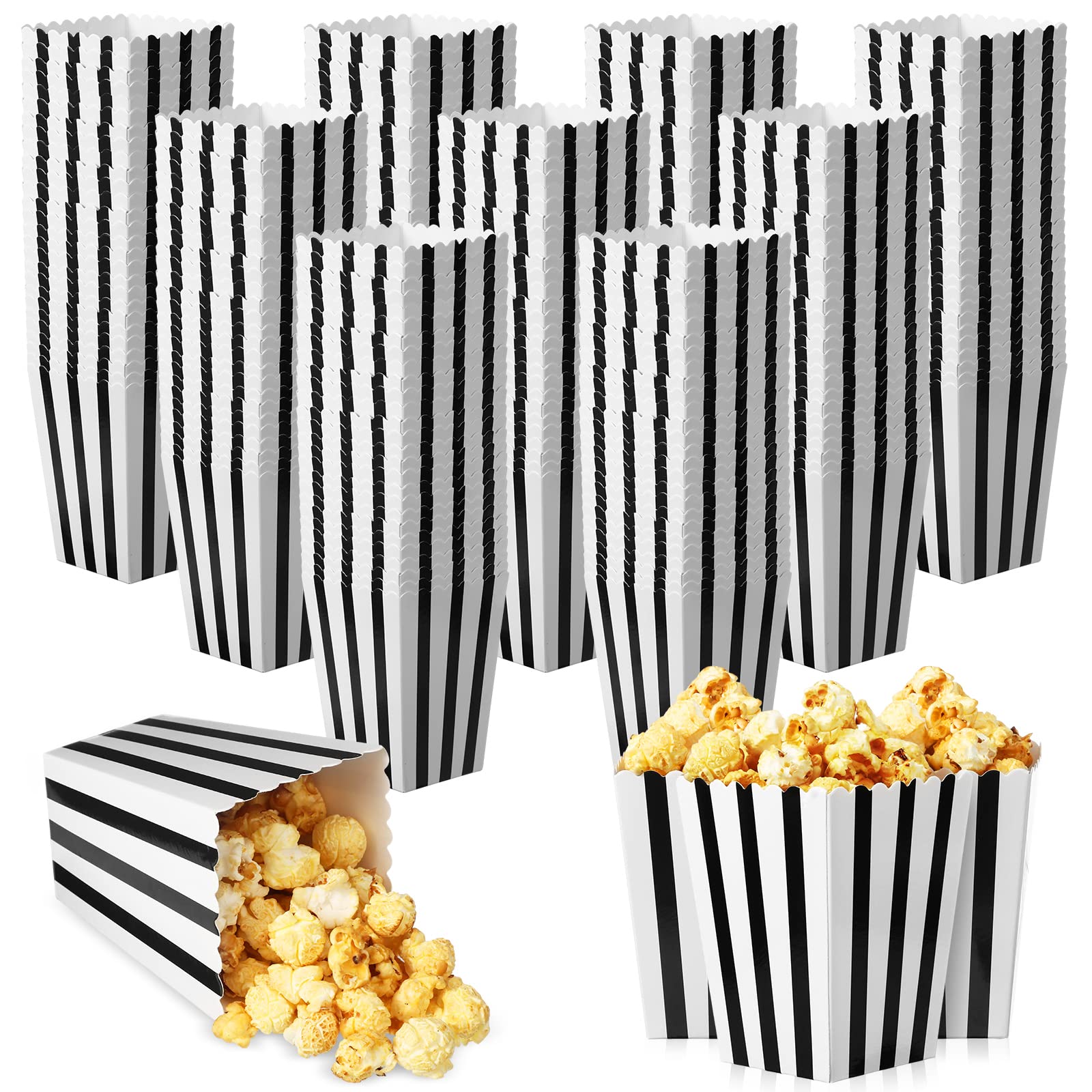 Snapklik.com : Meanplan 200 Pcs Popcorn Boxes Mini Paper Popcorn Holder ...