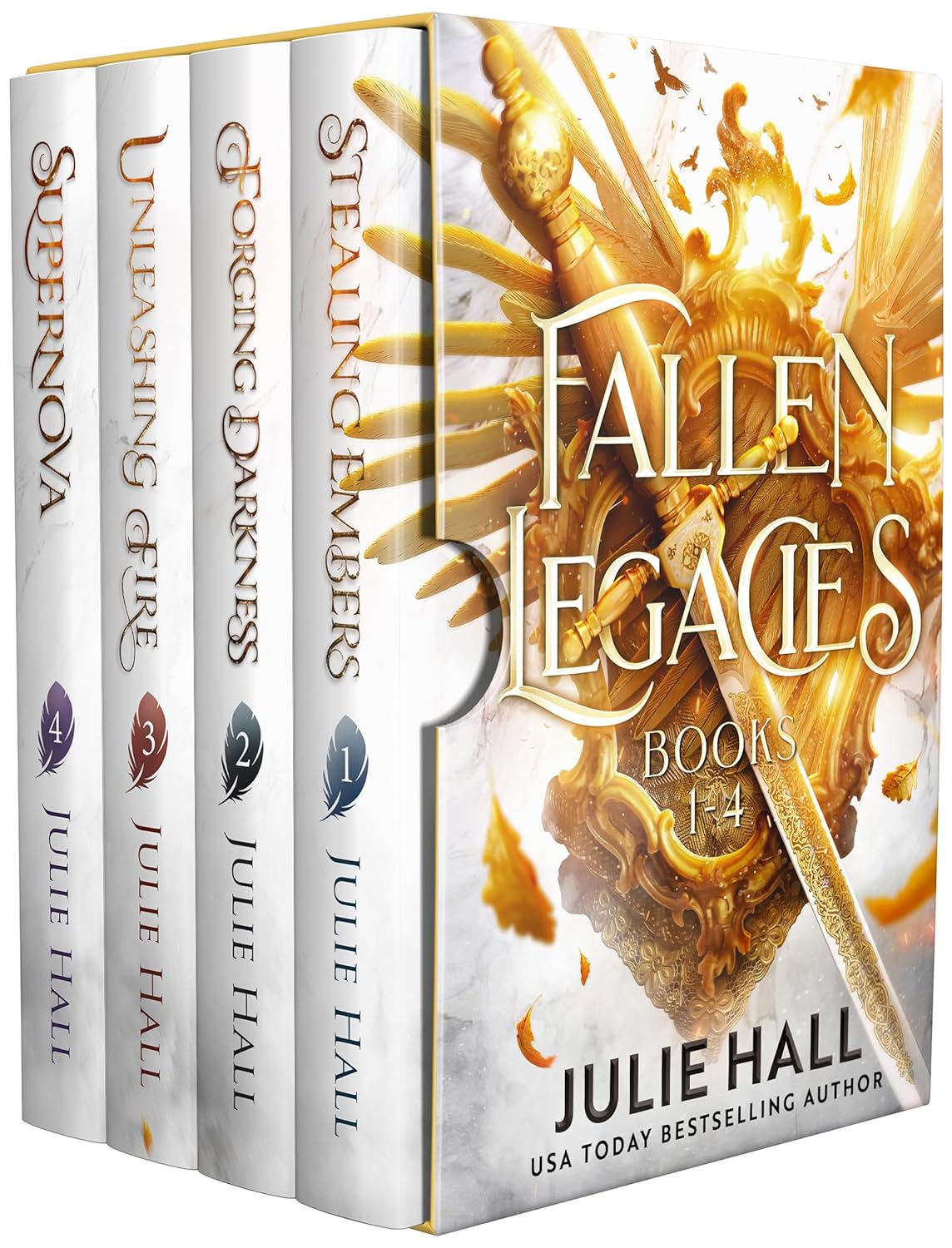 Amazon.com: Fallen Legacies: A Complete Enemies-to-Lovers Urban Fantasy Series eBook : Hall ...
