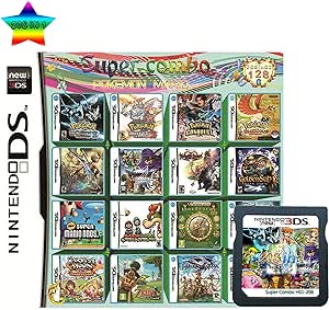 208 in 1 Game Cartridge Multicart, Wishrun Game Pack Card Super Combo ...