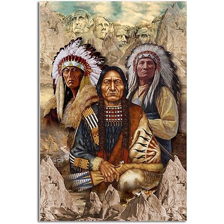 Amazon.com: 777 Tri-Seven Entertainment Famous Native American Indians ...