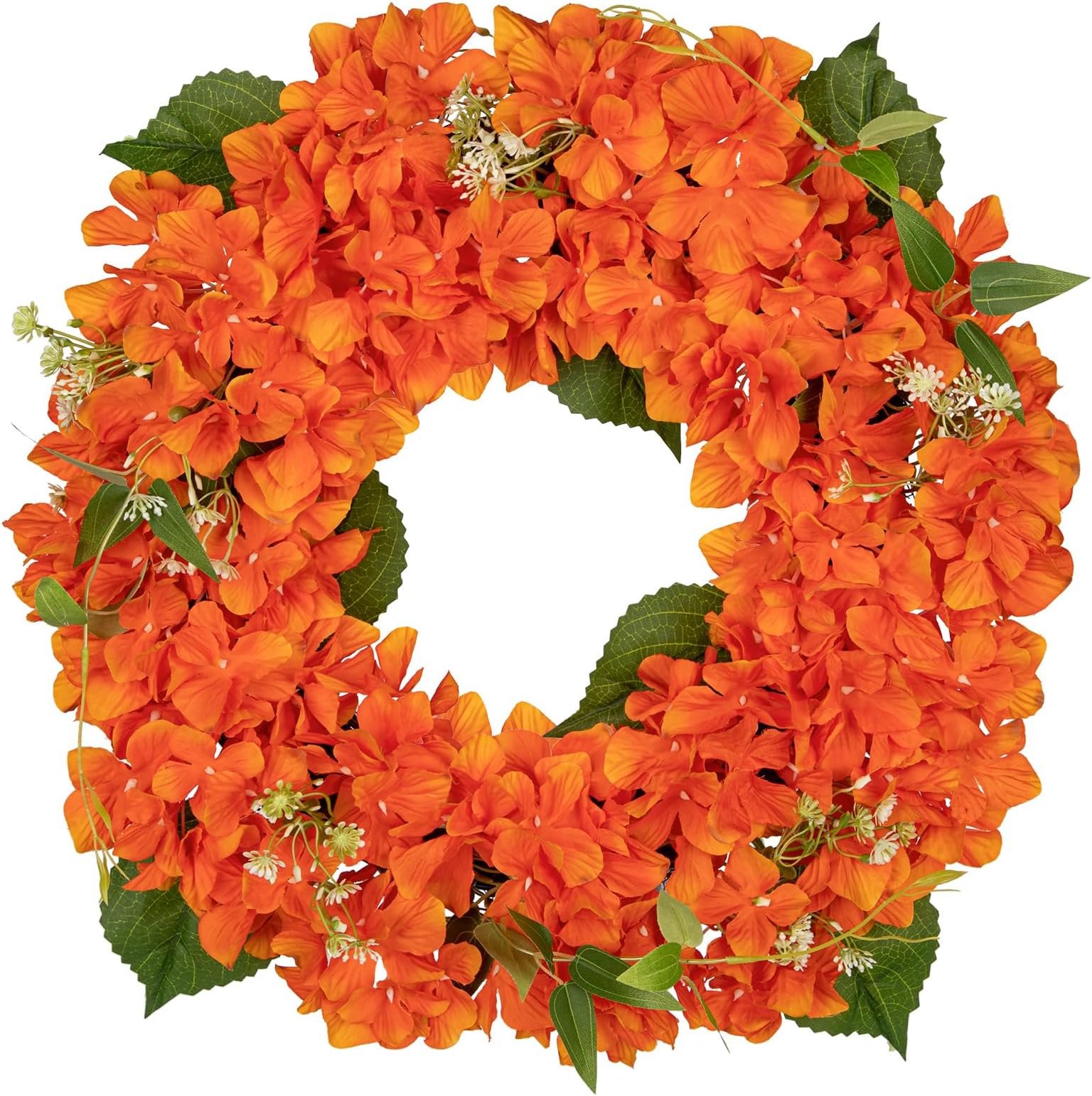 Amazon.com: Jobflower Fall Wreaths for Front Door, 24 Inch Orange ...