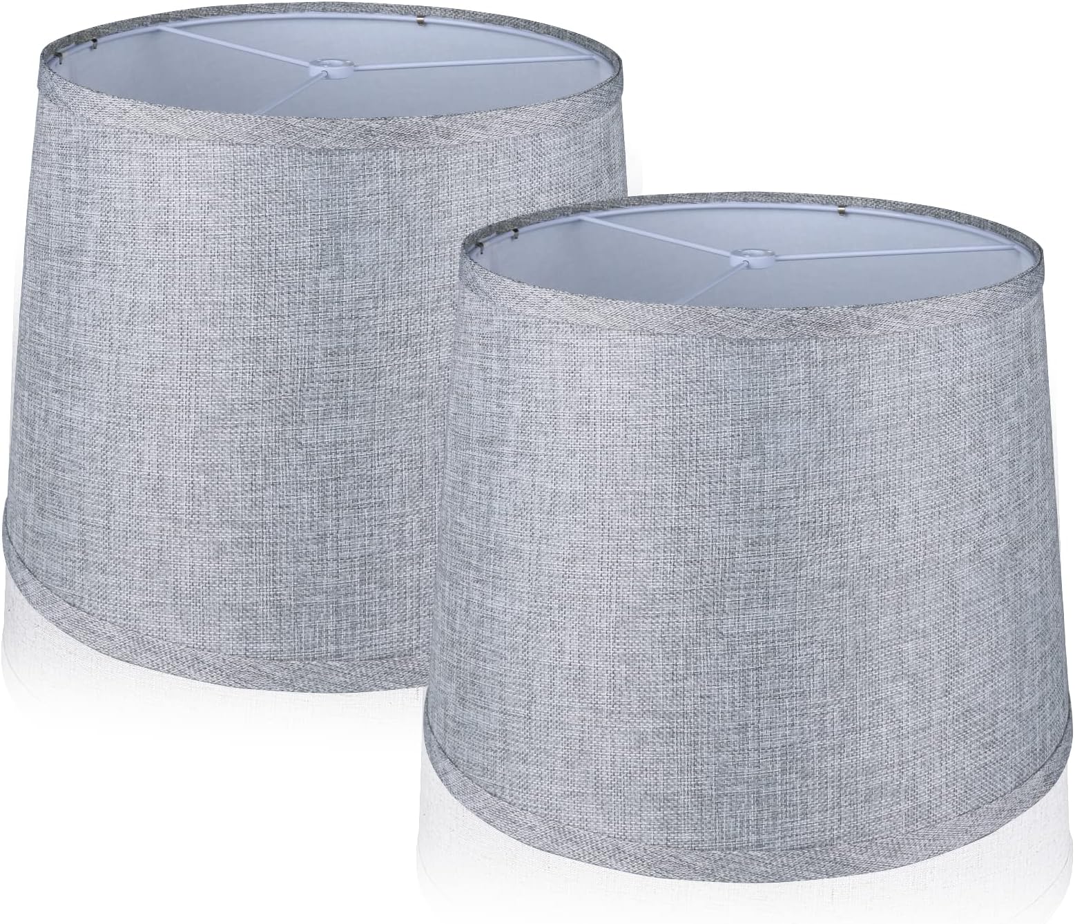 Lamp Shades Set of 2 Square Lampshade for Table Lamp Floor Lamps,6.7x12 ...