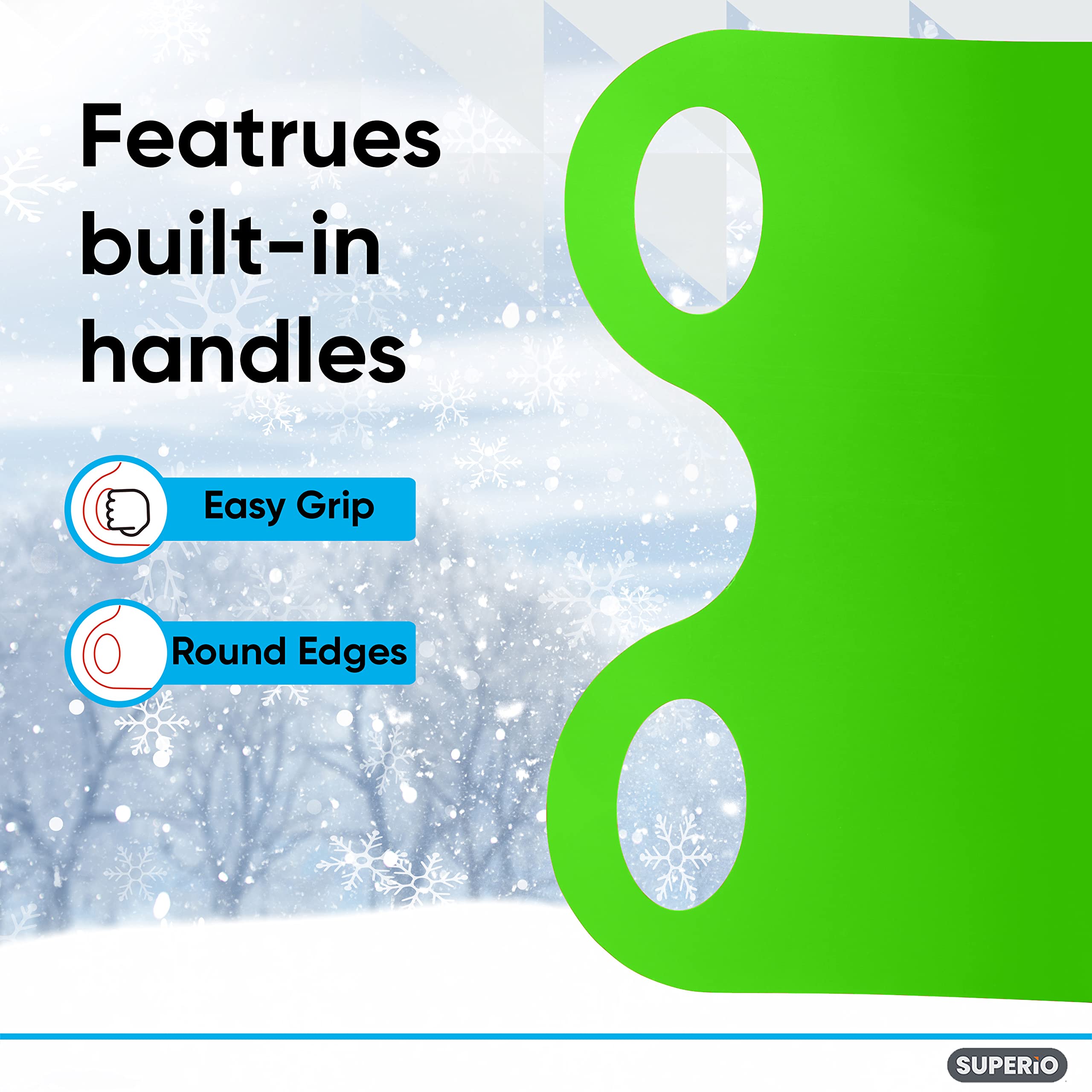 Snapklik.com : Superio Snow Slider Mat, Flexible Snow Sled Flying ...