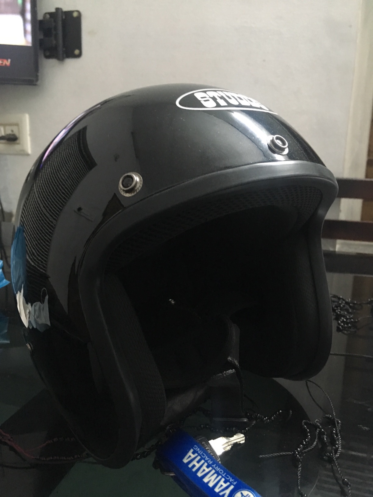 Studds Jetstar Classic Half Helmet (Black, M) : Amazon.in: Car & Motorbike