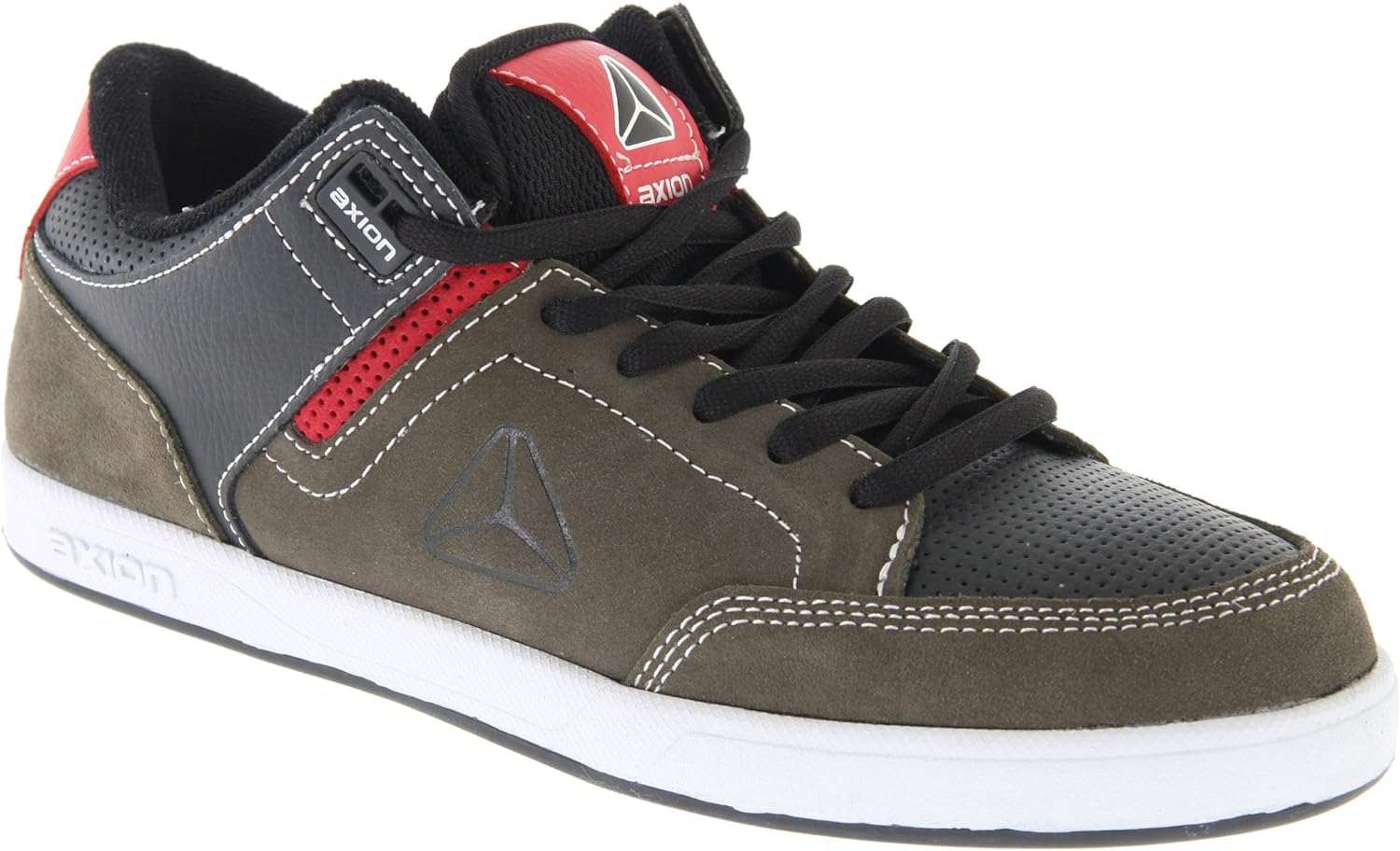 Amazon.com | Axion The Mandela Sneaker,12,Black & Green | Skateboarding