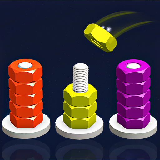 Nuts and Bolts: Nut Sort Game. Dive into the Nuts Bolts Sort challenge. Enjoy addictive Color ...