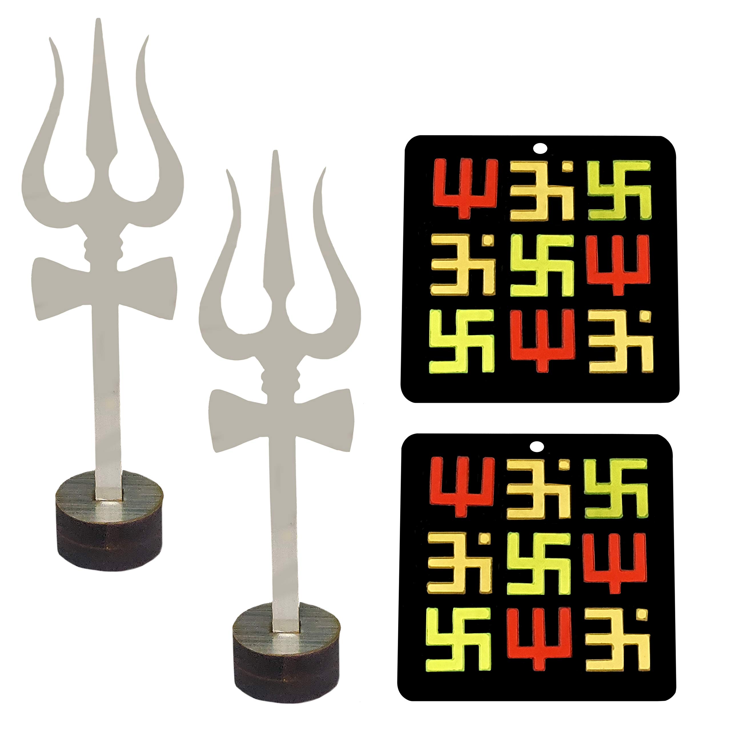 Divya Mantra Sri Shiva Trishul Wooden Trishakti Yantra Car Home ...