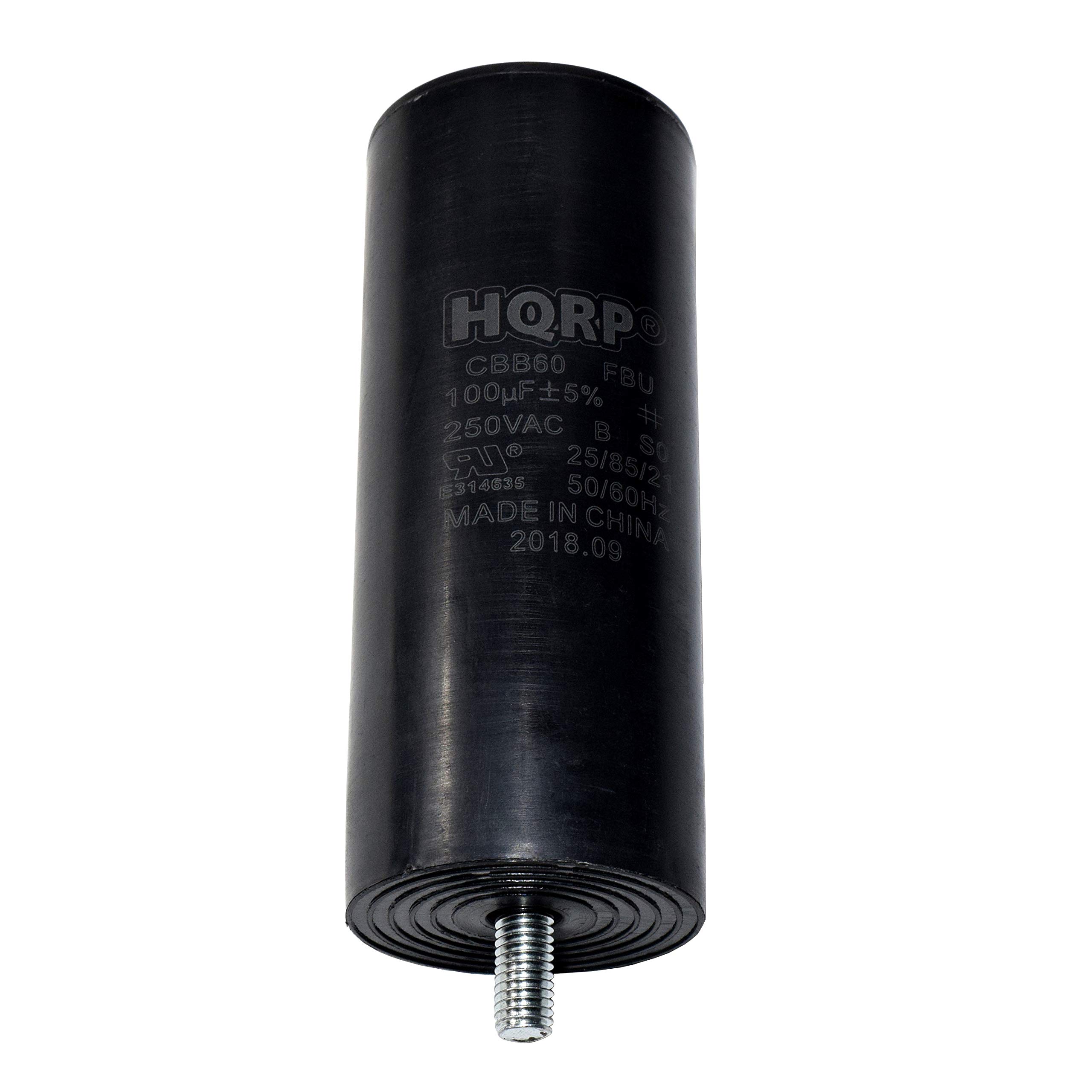 Amazon.com: HQRP 100uf 250VAC CBB60 Run Capacitor fits Campbell ...