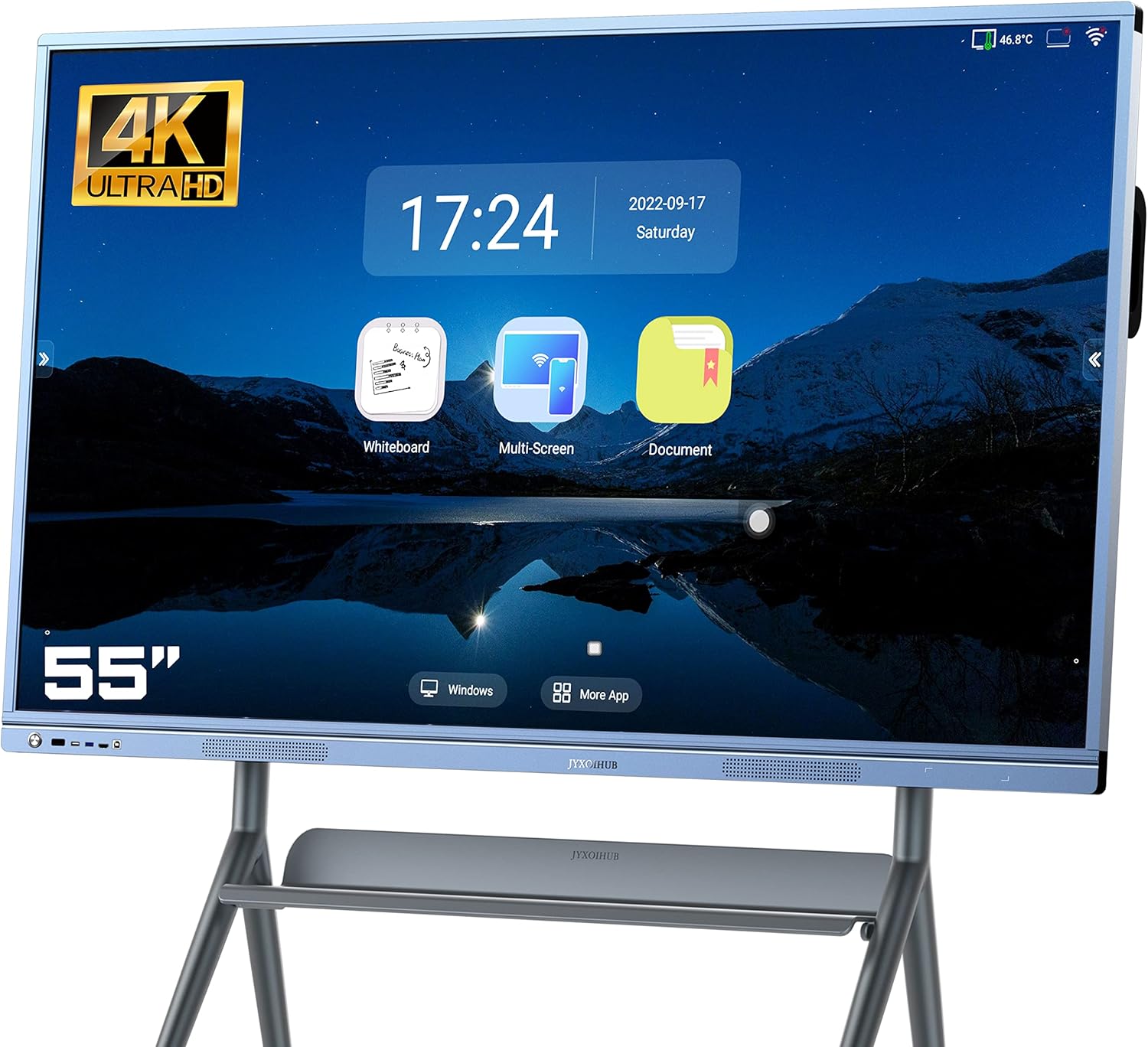 Amazon.com: Smart Board Collaboration Hub, JYXOIHUB 55 Inch 4K UHD ...
