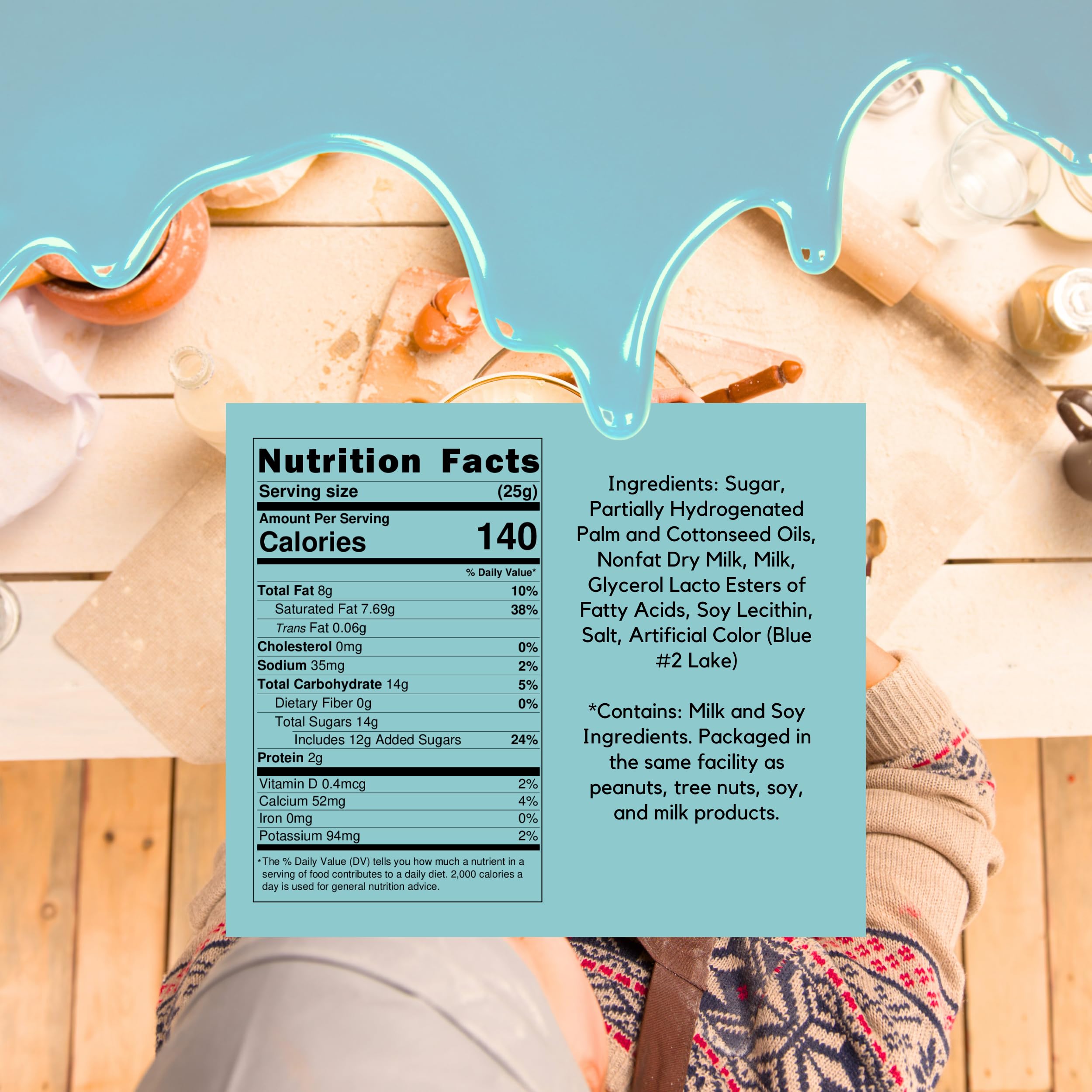Snapklik.com : Kidu Pantry Melting Chocolate Wafers Blue 32 Ounces