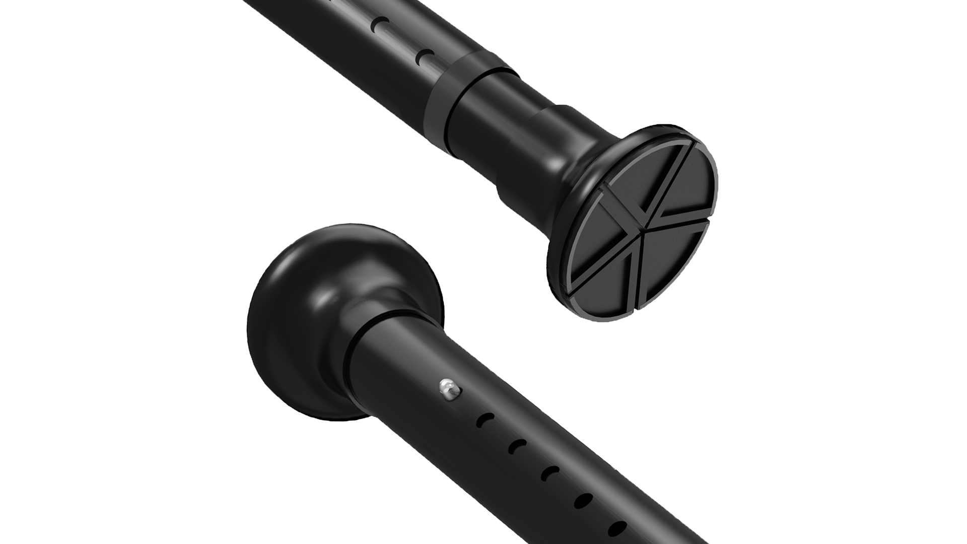 Retractable Shower Curtain Rod Stainless Steel Extendable Shower ...