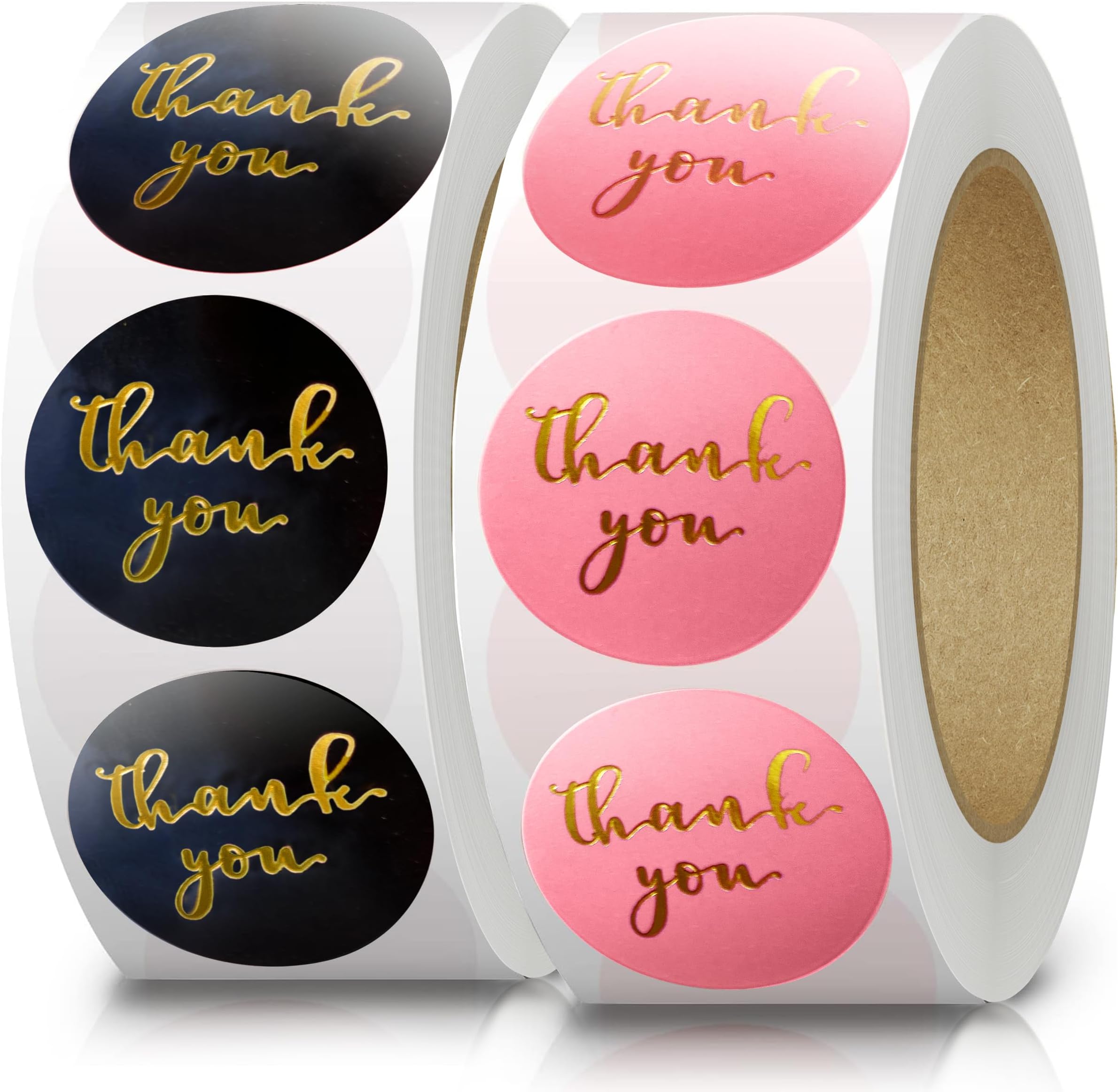 Hold Me Tight Thank You Stickers 1000 (2.5cm/1inch) Kraft Paper Label ...