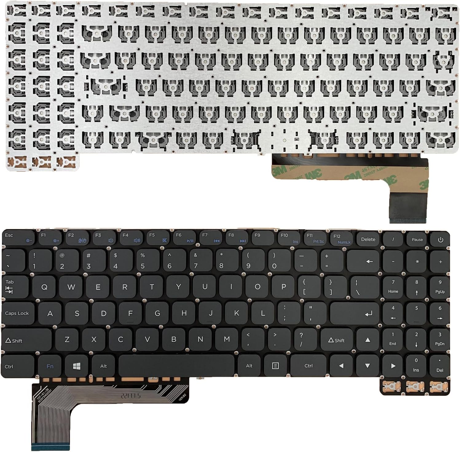 Amazon.com: Siakoocty Laptop Replacement US Layout Keyboard for Gateway ...