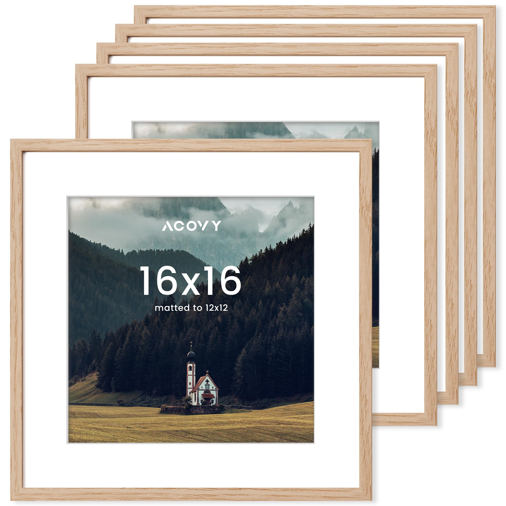 Amazon.com - Acovy 16x16 Square Picture Frames Set of 5, 16 x 16 Photo ...