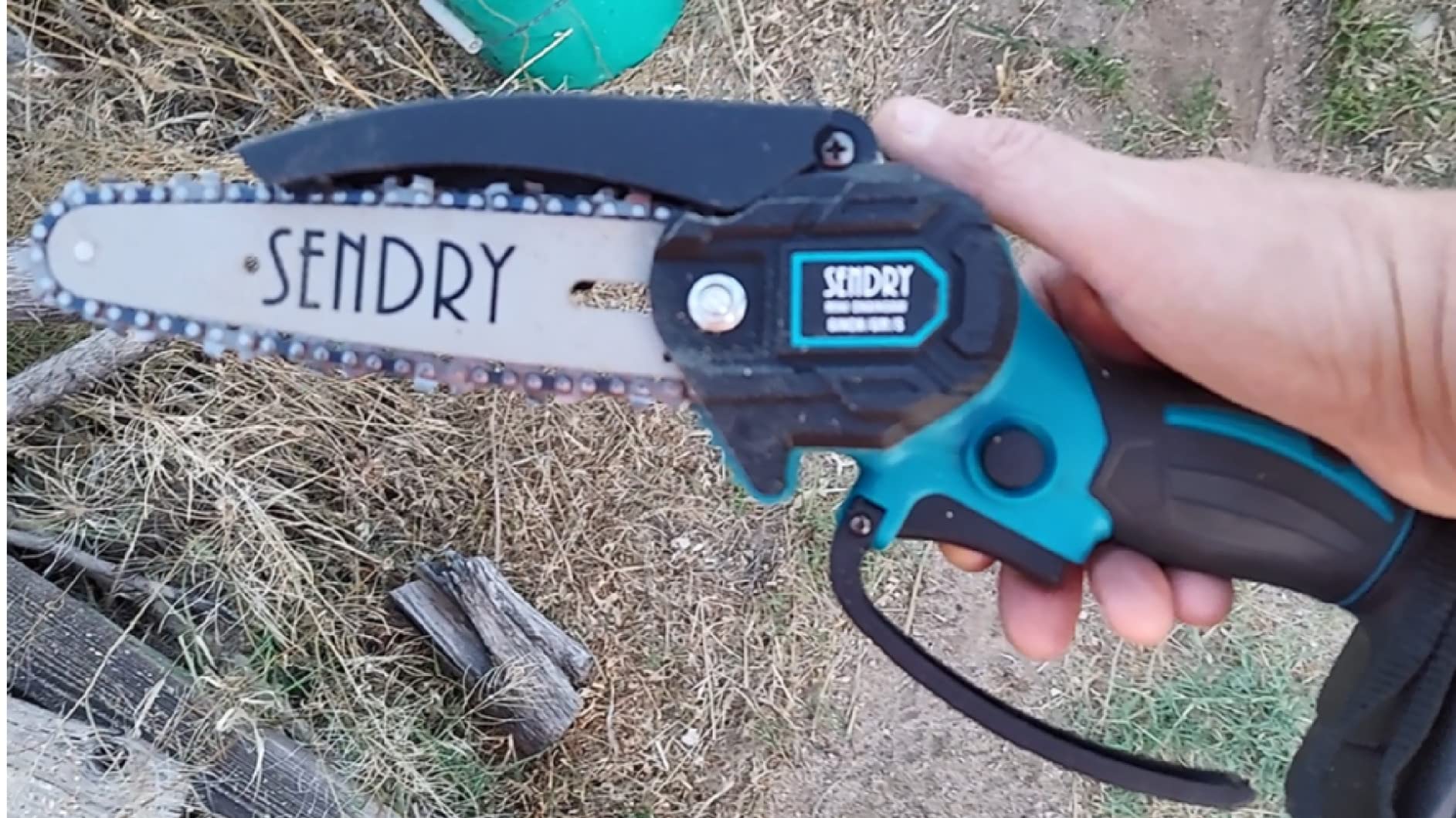 $9/mo - Finance SENDRY Mini Chainsaw 6-Inch, Powerful Cordless ...