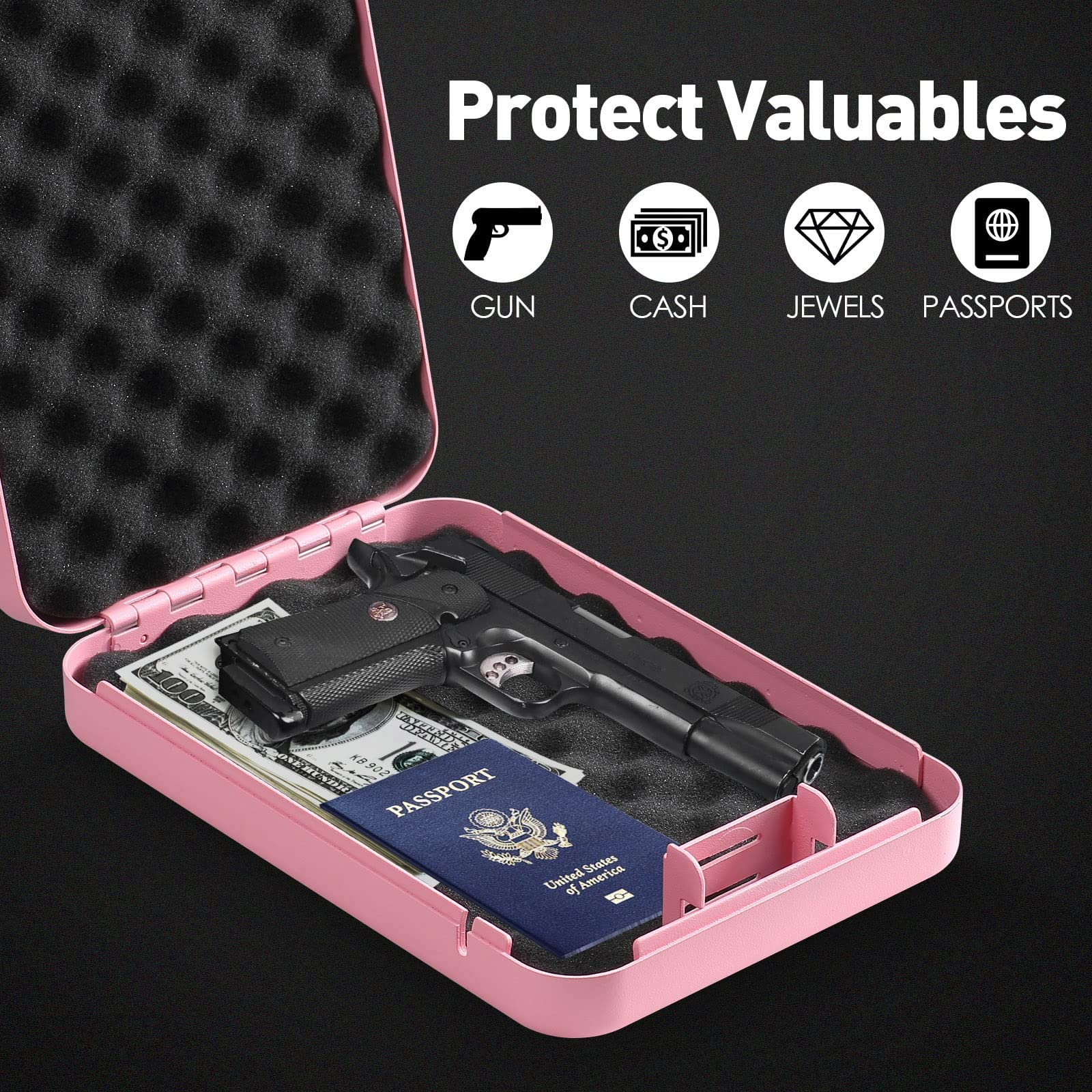 Pink Gun Safe